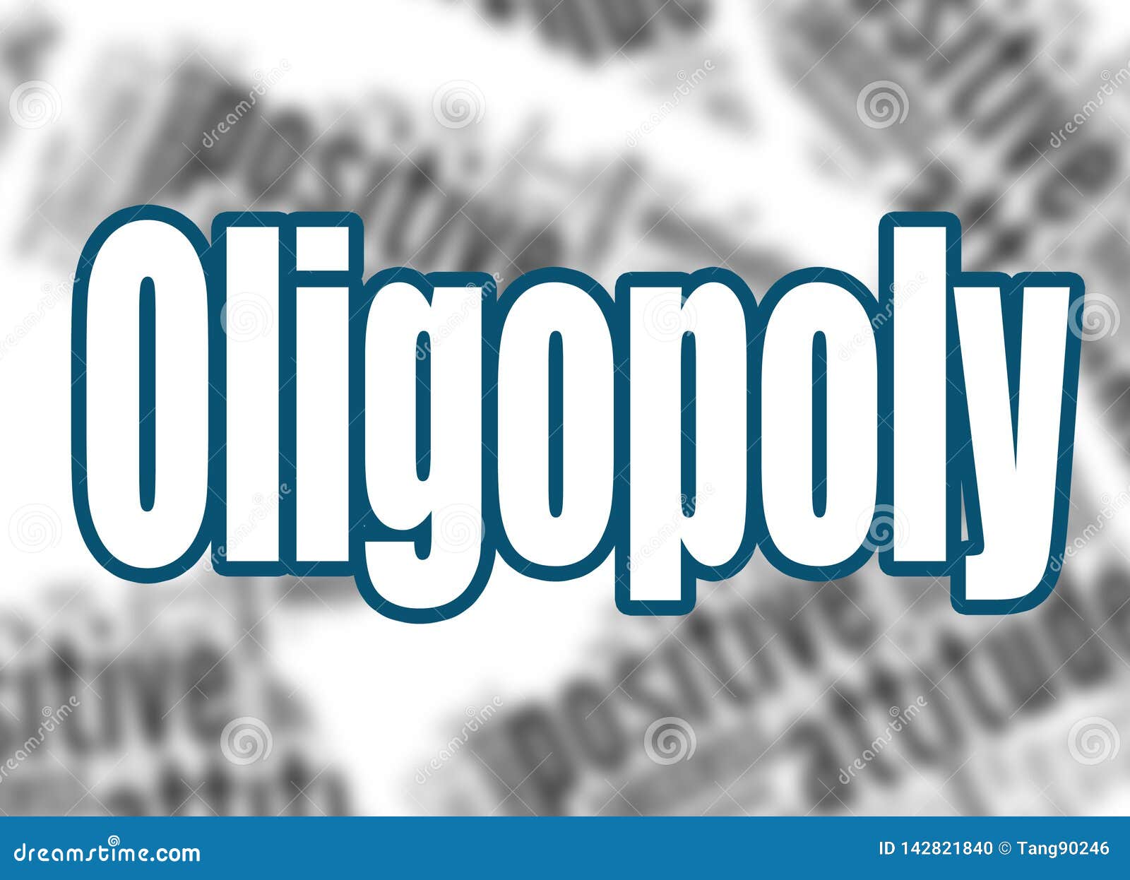 Monopoly Oligopoly Duopoly And Competitive Market Concept Of Company ...