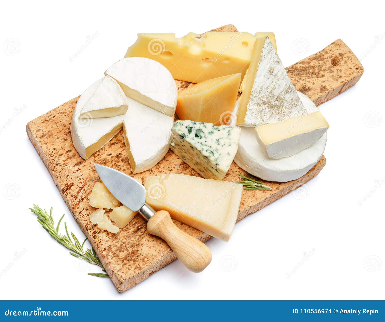 Olika Typer Av Ost - Parmesan, Brie, Roquefort, Cheddar Arkivfoto ...