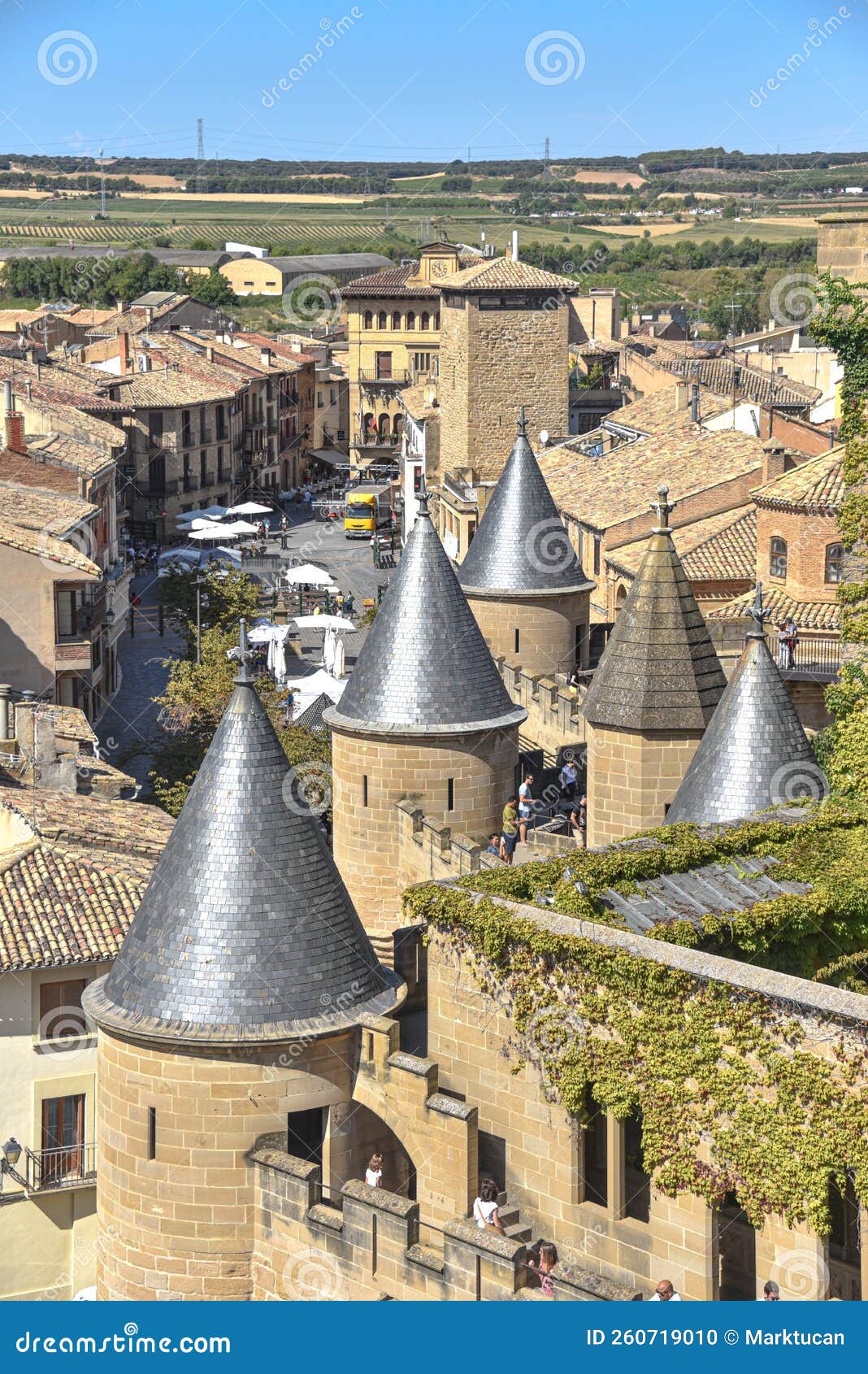 Olite Spain 31 2022 : Palacio De Los Reyes De Navarre De Olite Olite ...