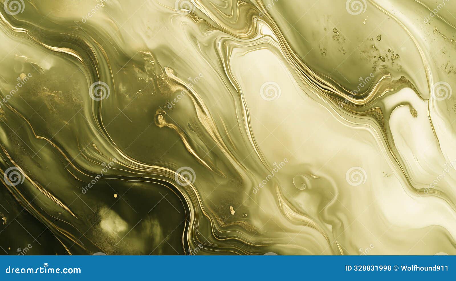 An Olive Abstract Background with a Fine, Marble Texture. the Subtle ...