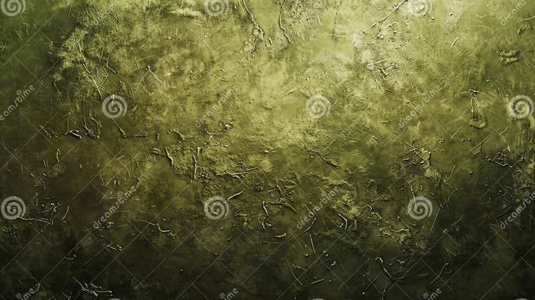 An Olive Abstract Background with a Rough, Textured Surface. the Subtle ...