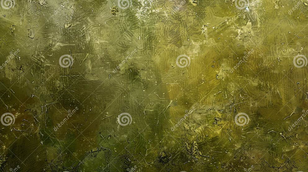 An Olive Abstract Background with a Rough, Textured Surface. the Subtle ...