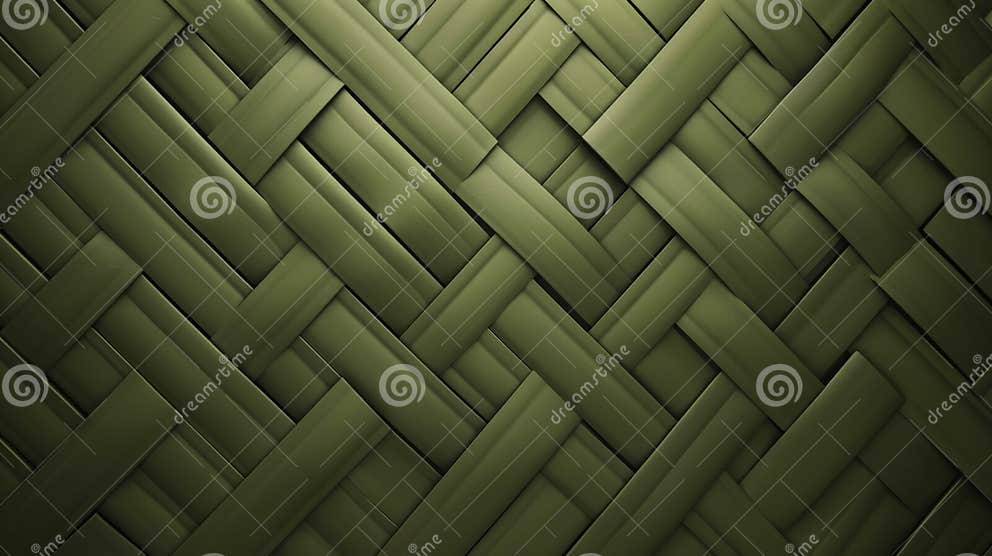 An Olive Abstract Background with a Subtle, Herringbone Pattern. the ...