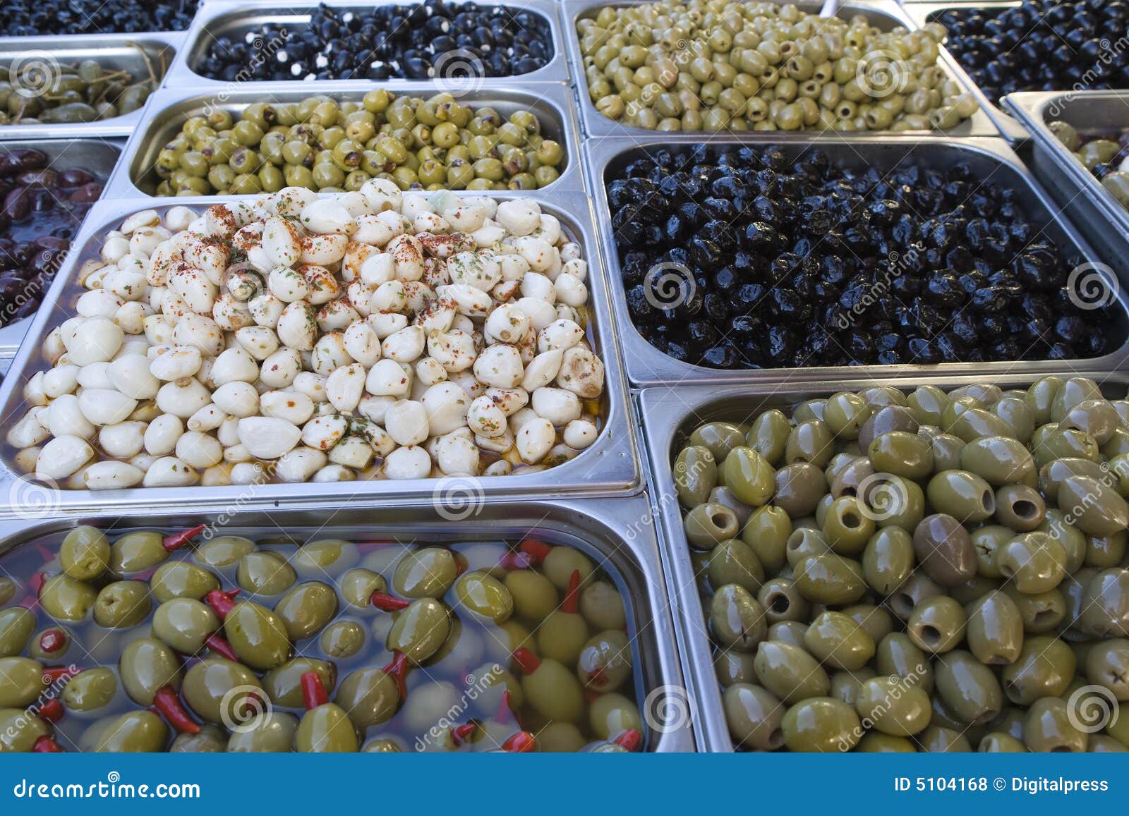 Olive Assortment Picture. Image: 5104168