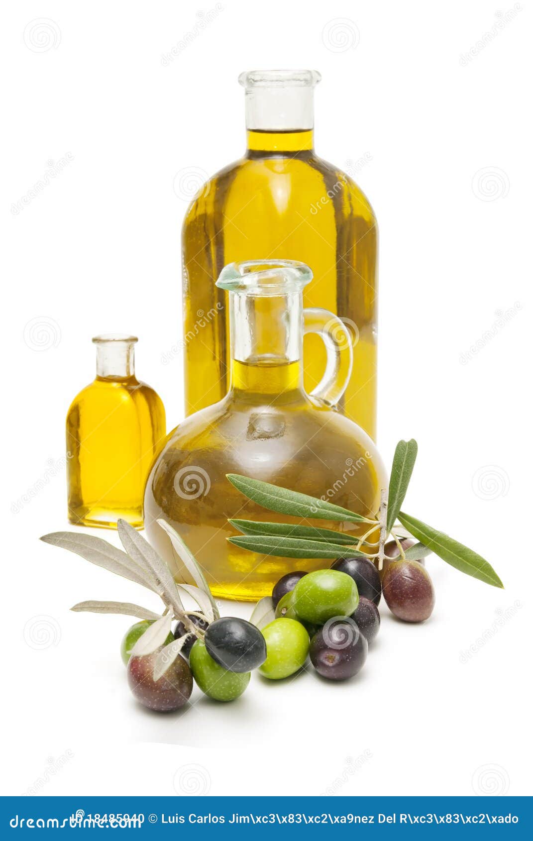 Olive ed olio di oliva fotografia stock. Immagine di agricoltura - 18485940