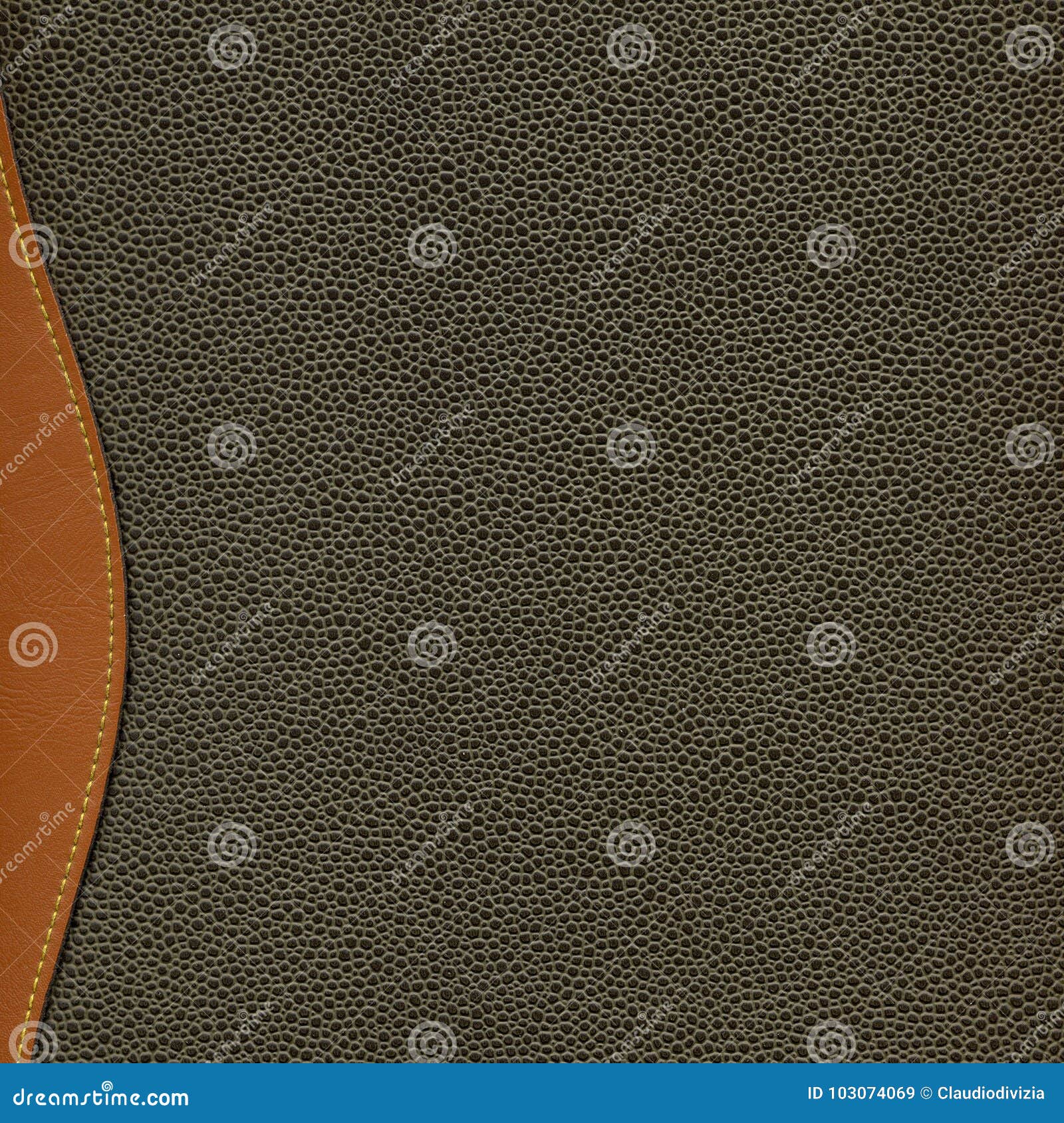 Olive Green Leatherette Texture Background Stock Image - Image of ...
