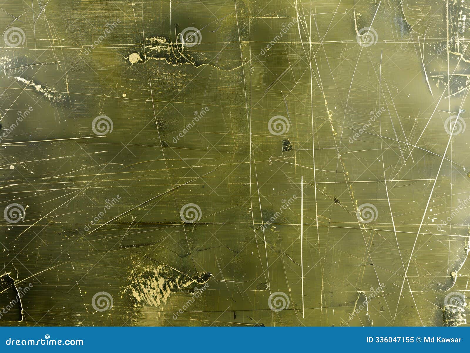 Olive Green Metal Texture with Scratches Stock Illustration ...
