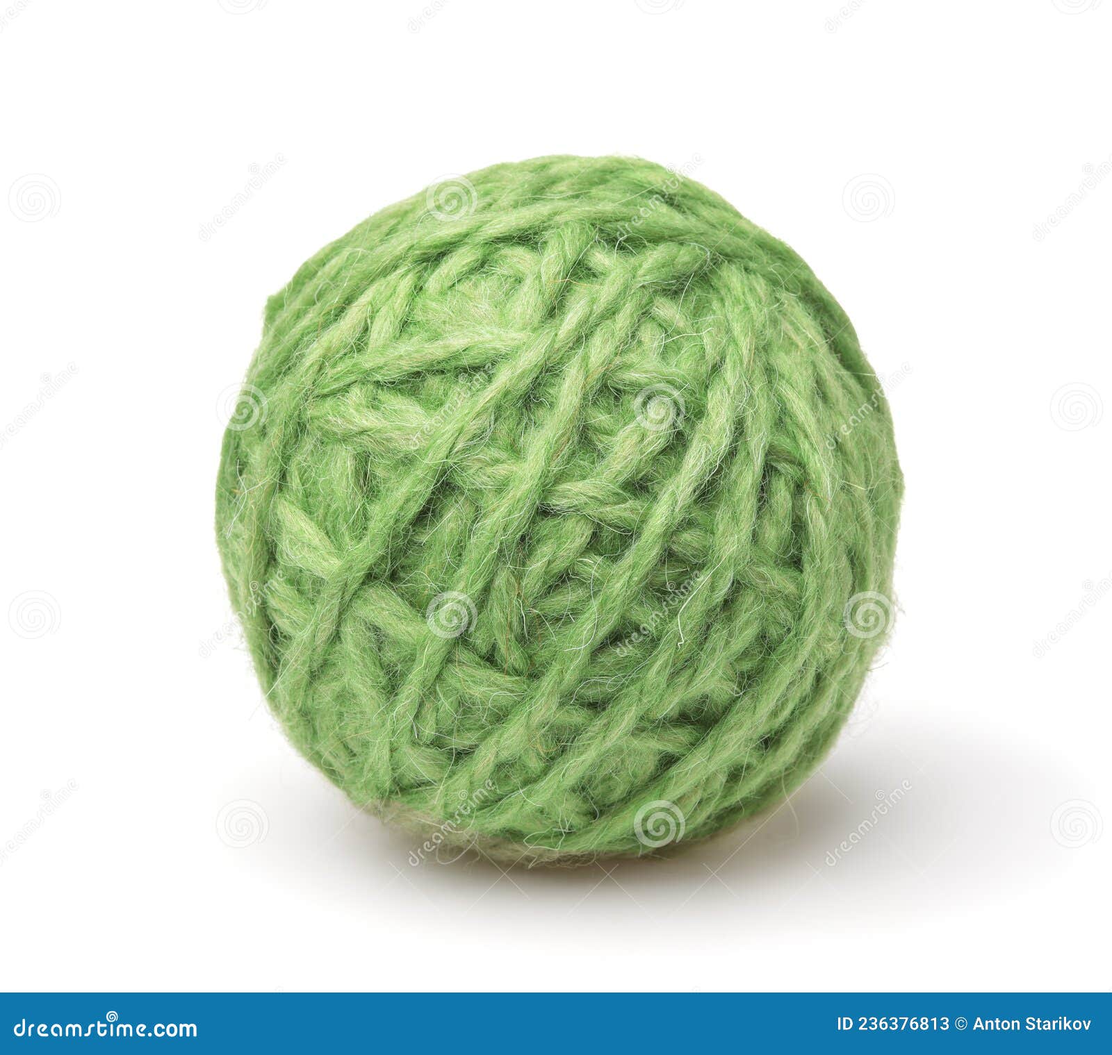 Olive green wool yarn ball stock image. Image of ball - 236376813