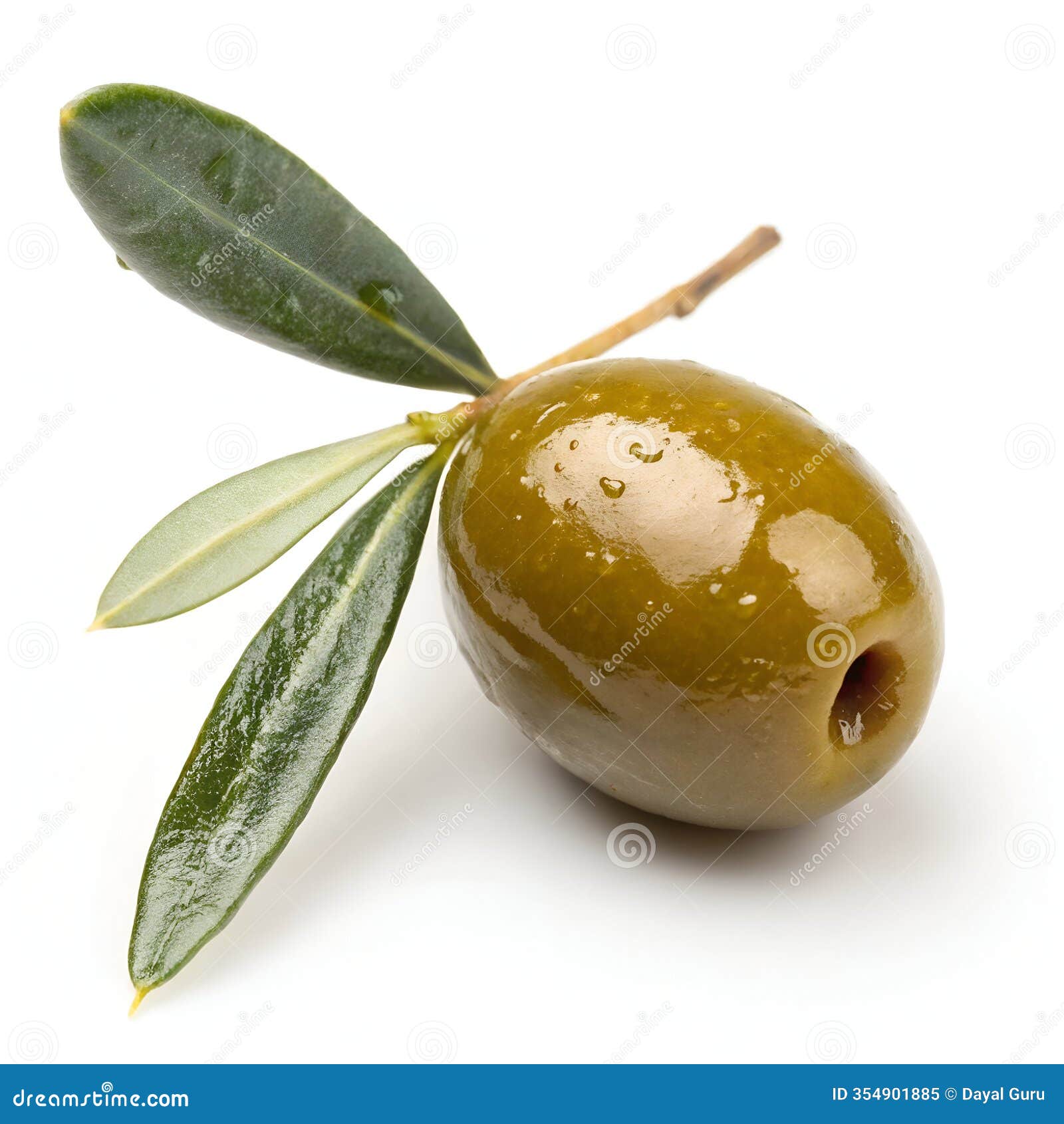Olive Isolated on White Background Stock Image - Image of green, olives ...