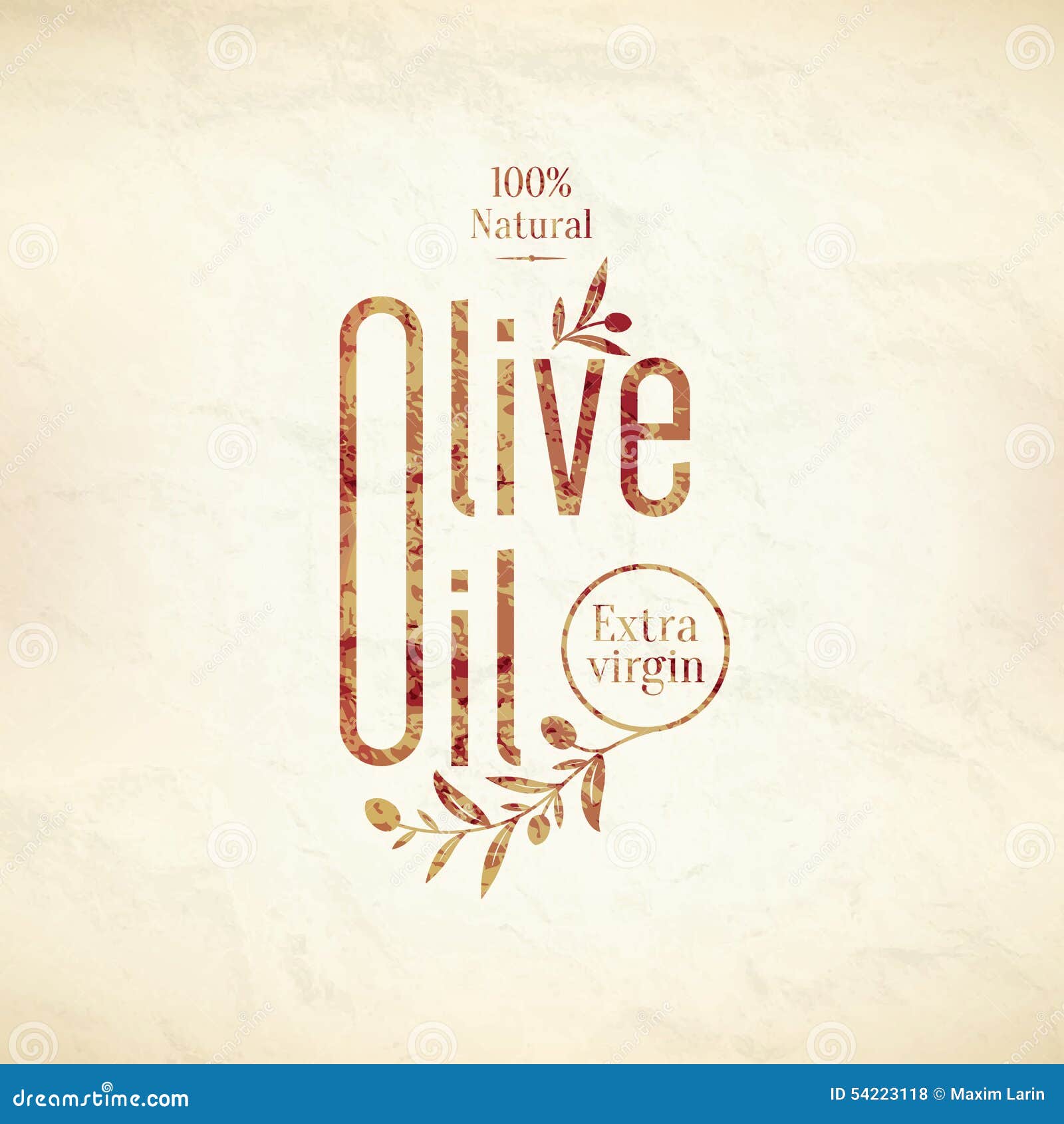 Olive Label and Logo Design Stock Vector - Illustration of plant ...
