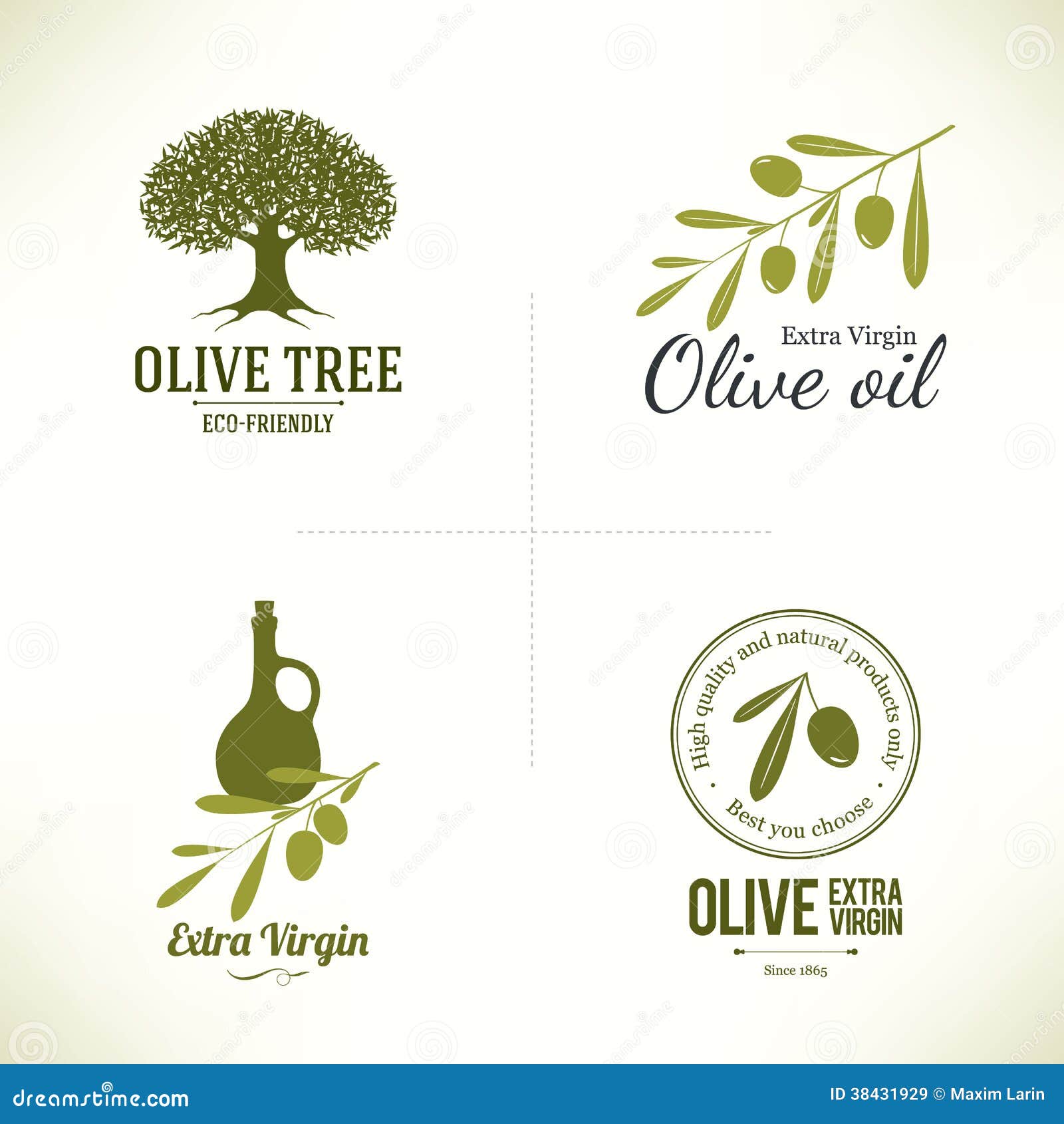 Olive labels design stock vector. Illustration of element - 38431929