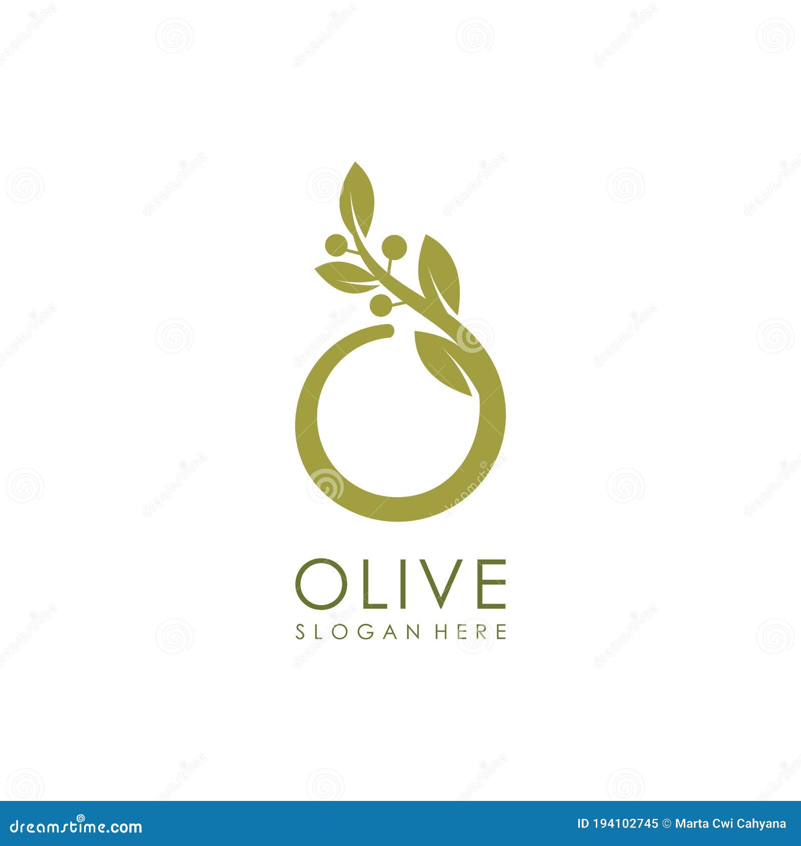 Olive Logo Vector Design Premium Stock Vector - Illustration of fresh ...