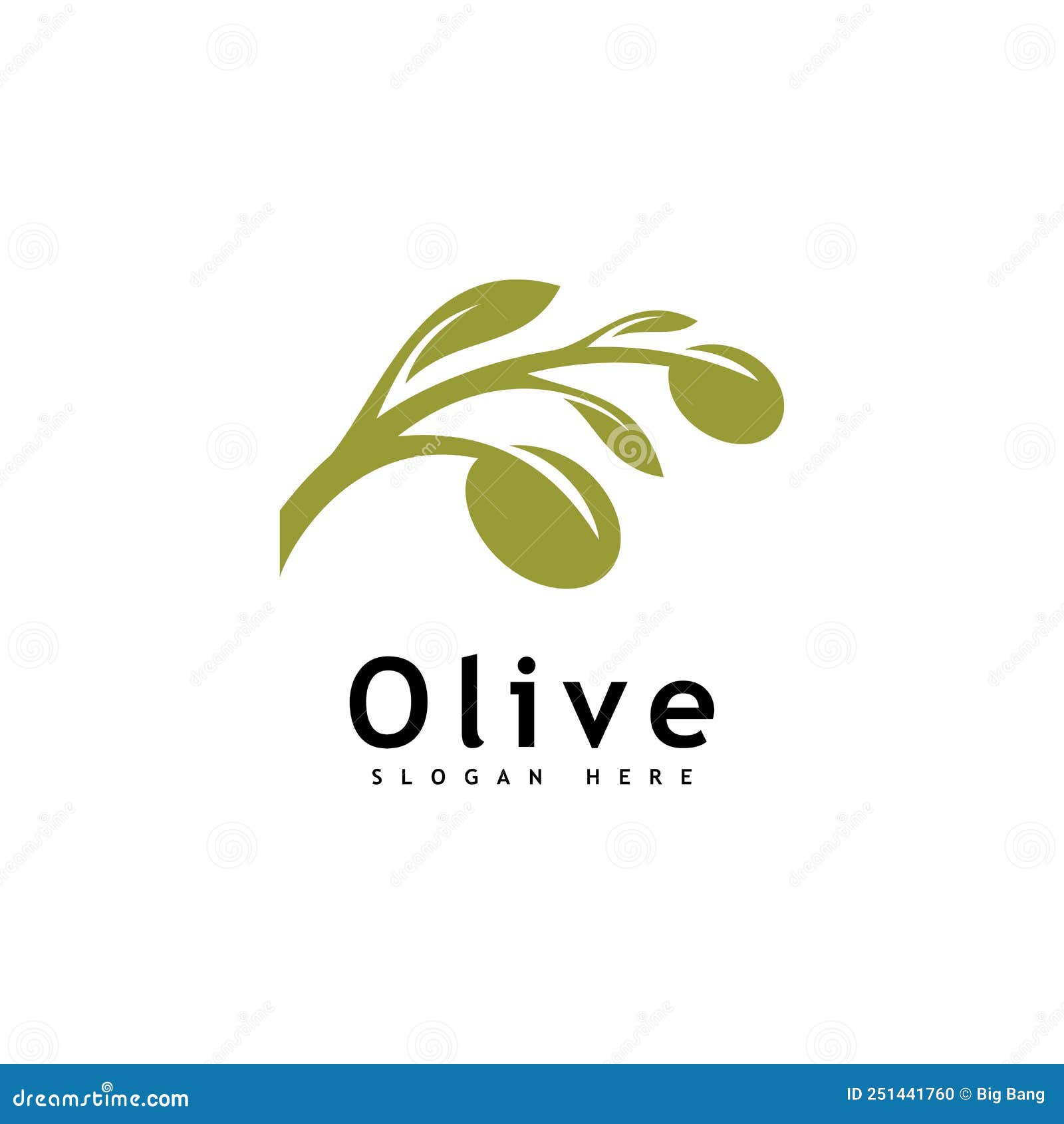 Olive Oil Logo Design Vector Template Stock Vector - Illustration of ...