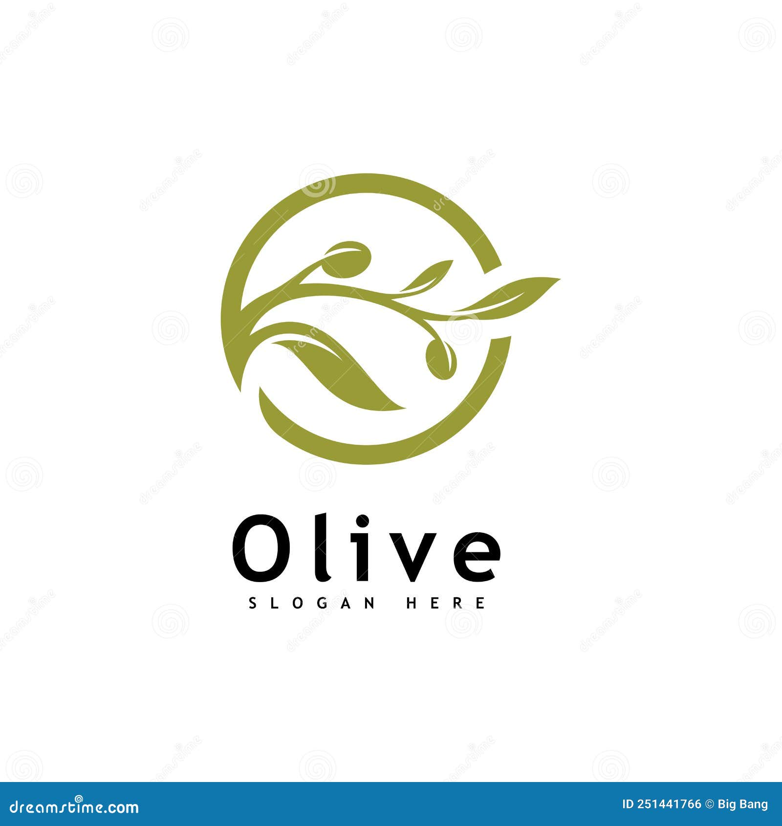 Olive Oil Logo Design Vector Template Stock Vector - Illustration of ...