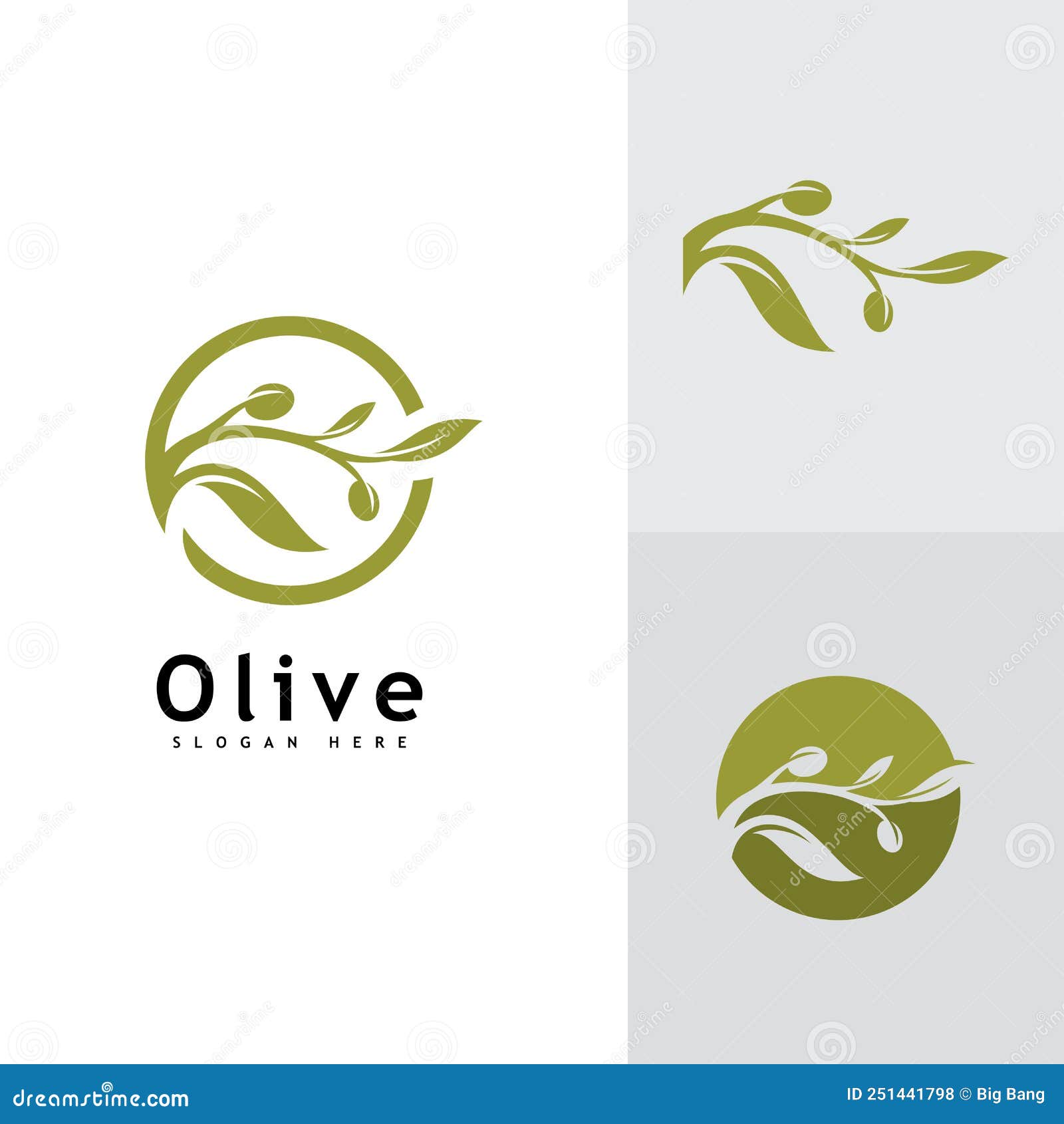 Olive Oil Logo Design Vector Template Stock Vector - Illustration of ...