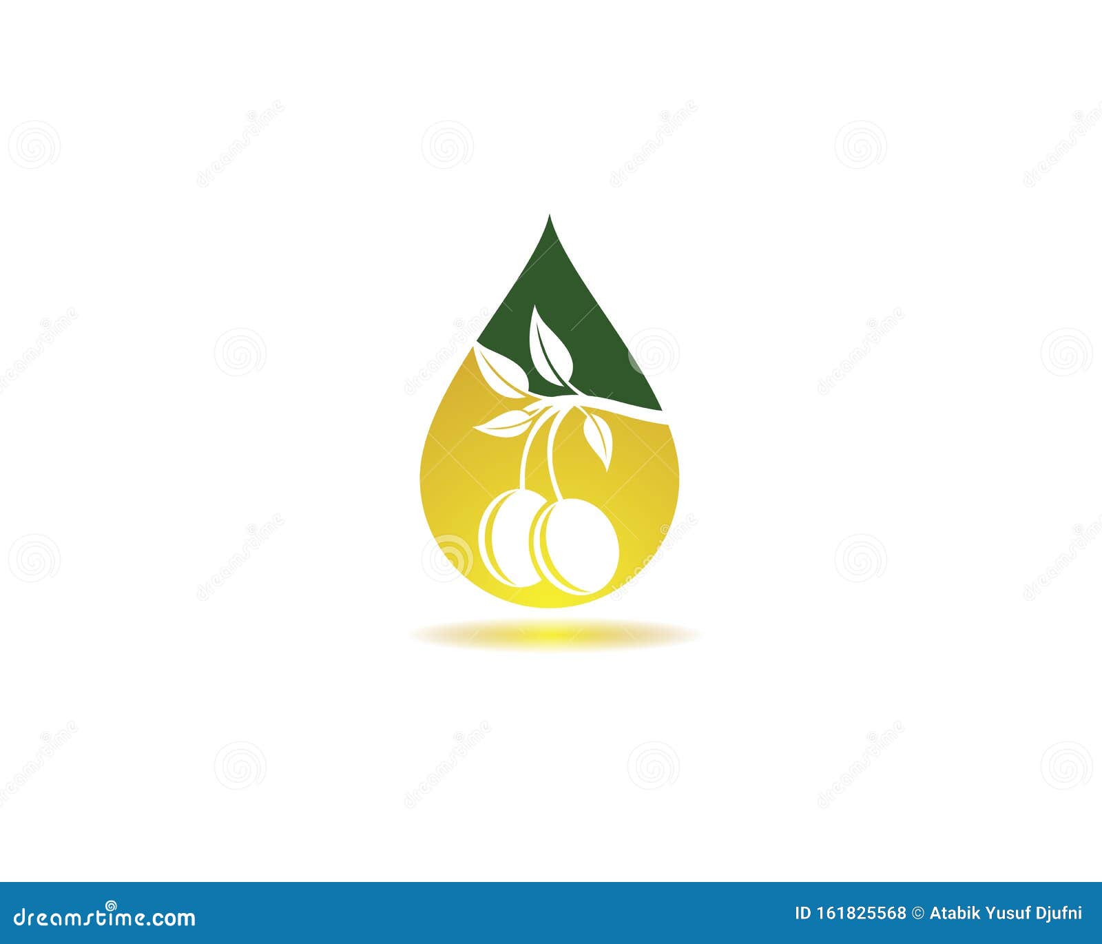 Olive Oil Logo Vector Icon Illustration Stock Vector - Illustration of ...