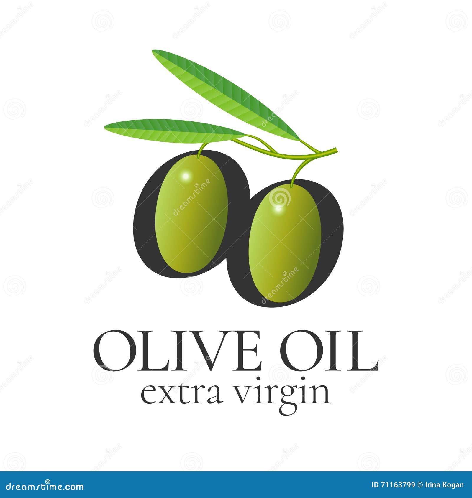 Olive Oil Vector