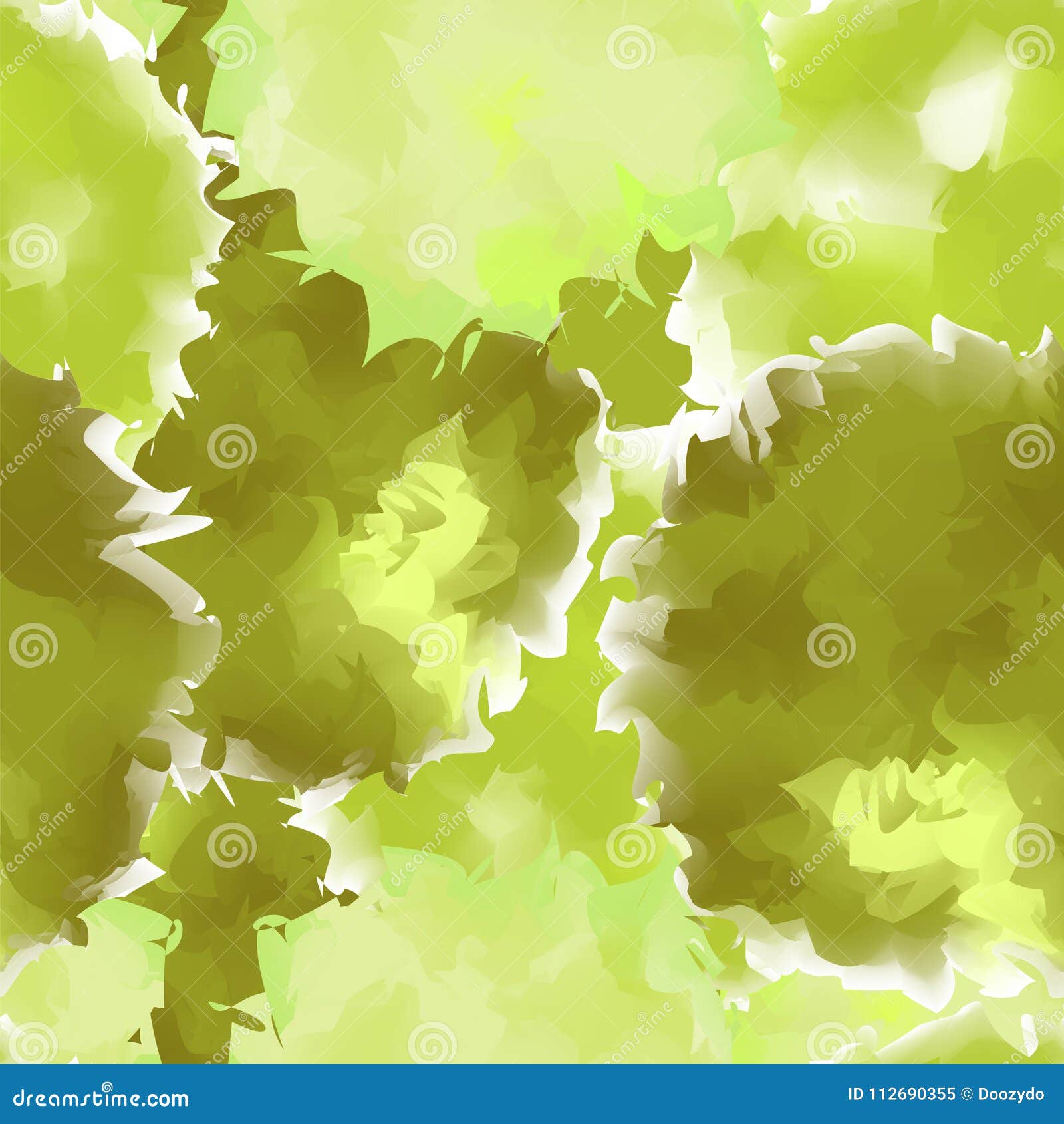 Olive Seamless Watercolor Texture Background. Stock Vector ...