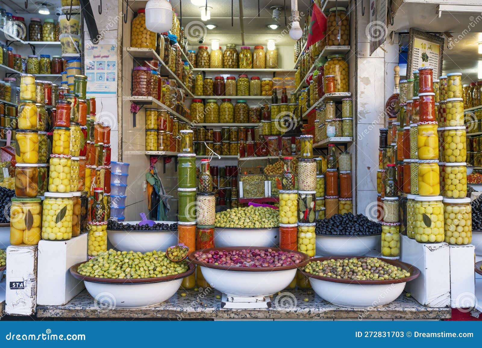 Famous Marrakesh Square Jema El Fna In Marrakesh Editorial Photo | CartoonDealer.com #174085007