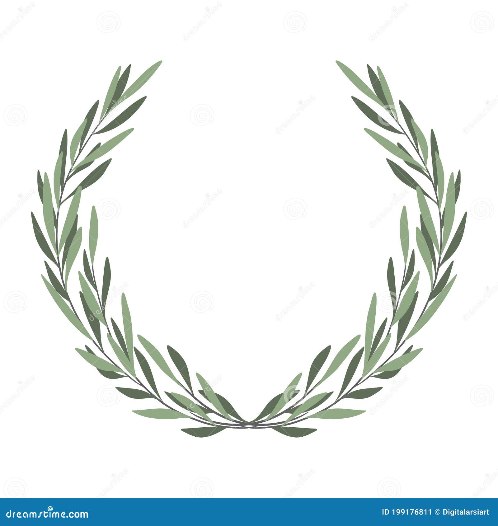 Olive Tree Border. Vector Element. Olive Frame Vector. Olive Branch ... Olive Tree Border. Vector Element. Olive Frame Vector. Olive Branch ...