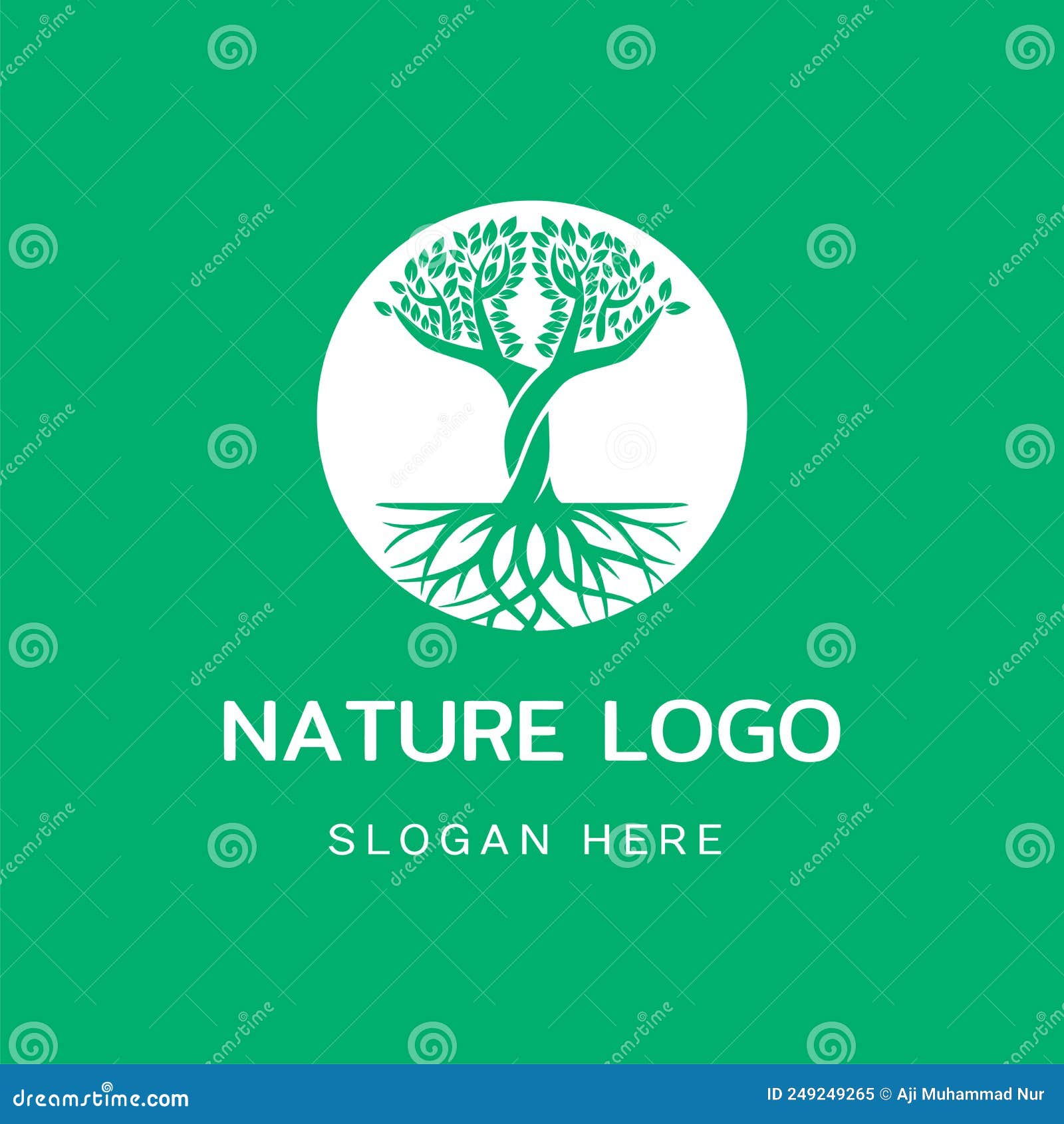Olive Tree Circle Vector Icon Logo Stock Illustration - Illustration of ...