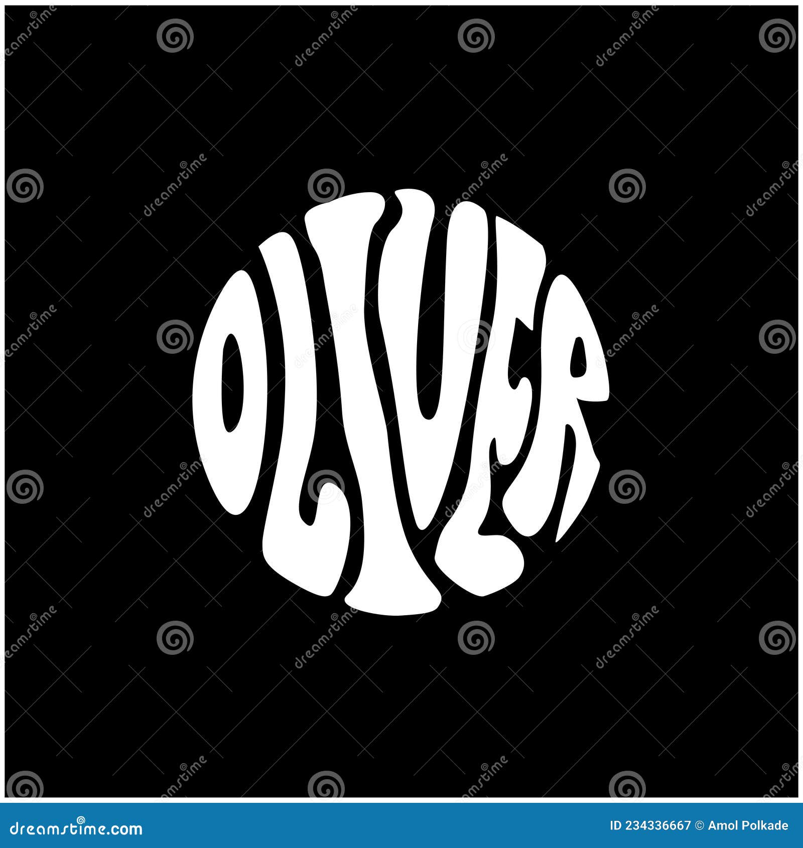 Oliver Logo With Creative Abstract Concept And Business Card Design ...