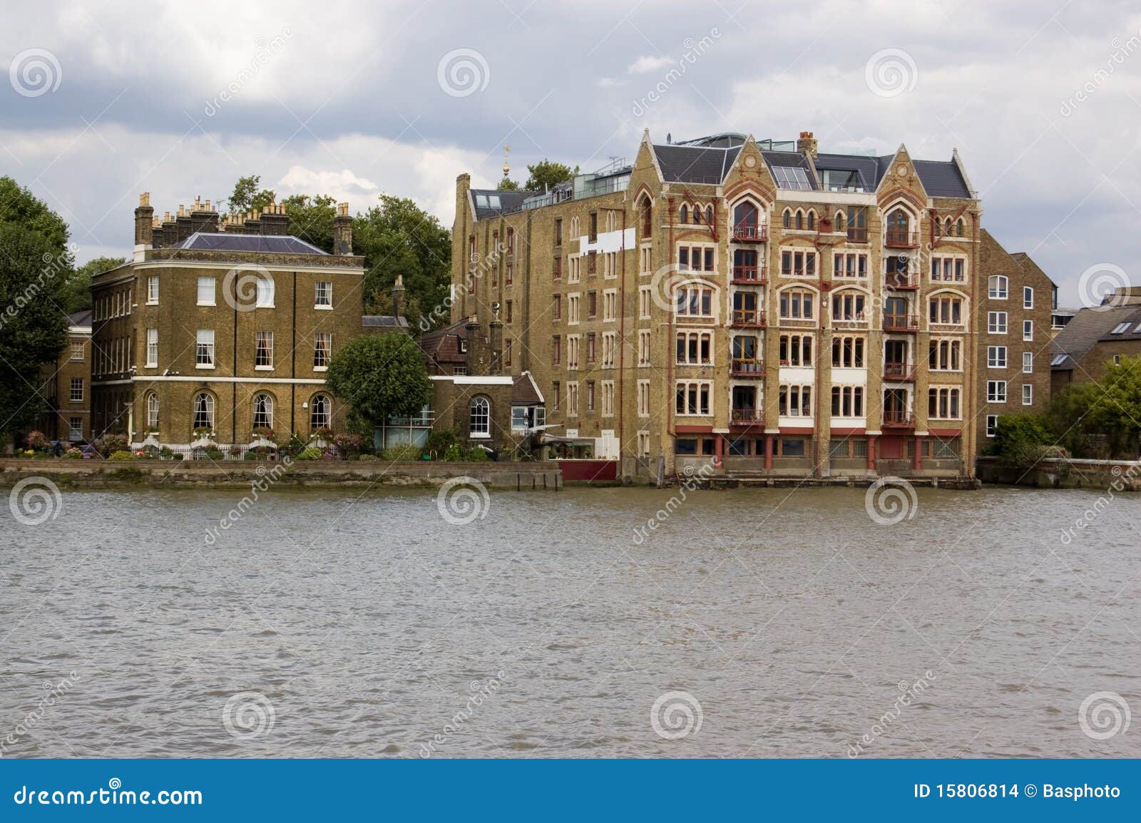Oliver S Wharf, Wapping, London Stock Photo - Image of exterior, water ...