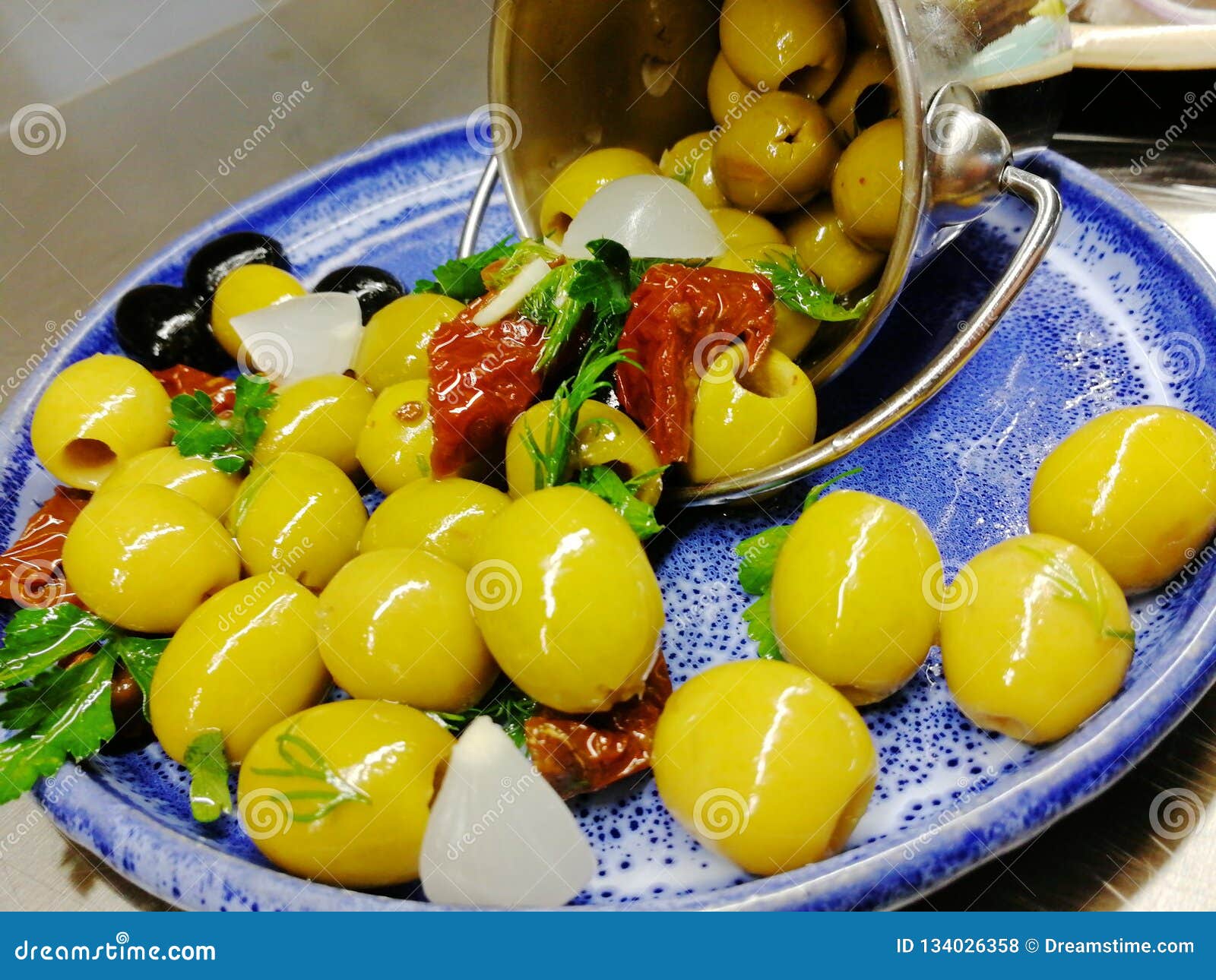 Olives, Delicious, Beautiful, Serve, Kitchen Stock Photo - Image of ...