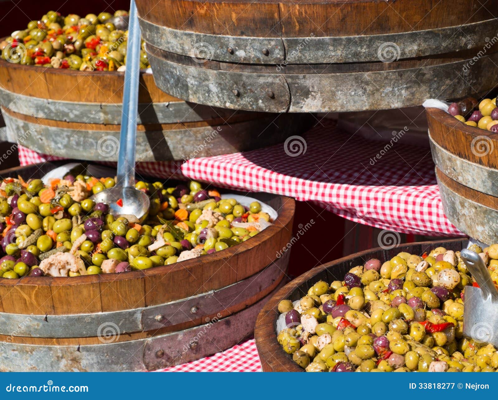 Olives stock image. Image of sale, green, herb, display - 33818277