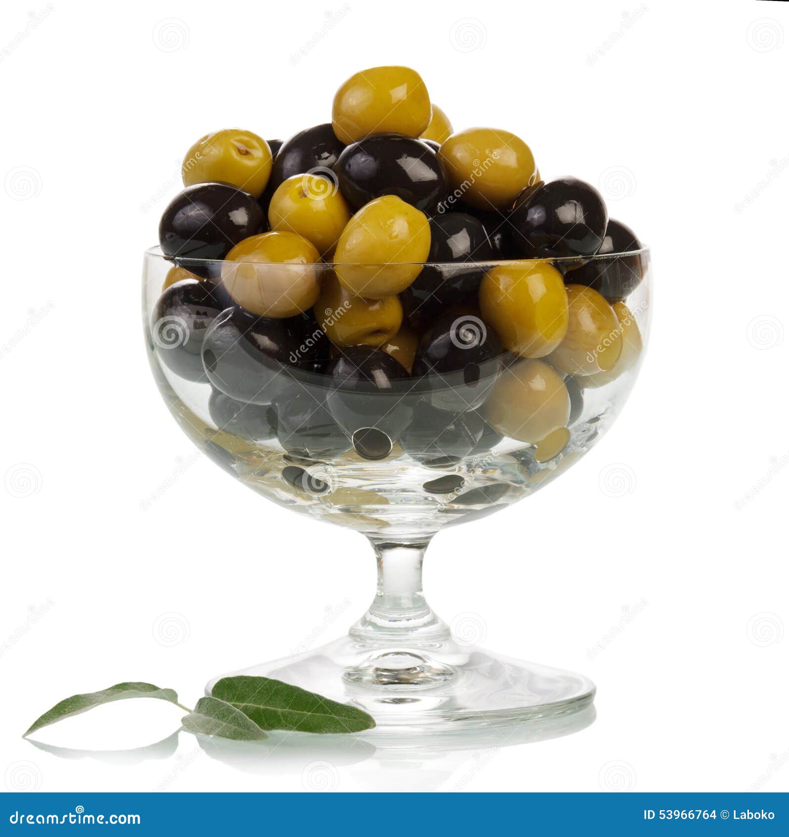 Olives in glass stock photo. Image of appetizer, glass - 53966764
