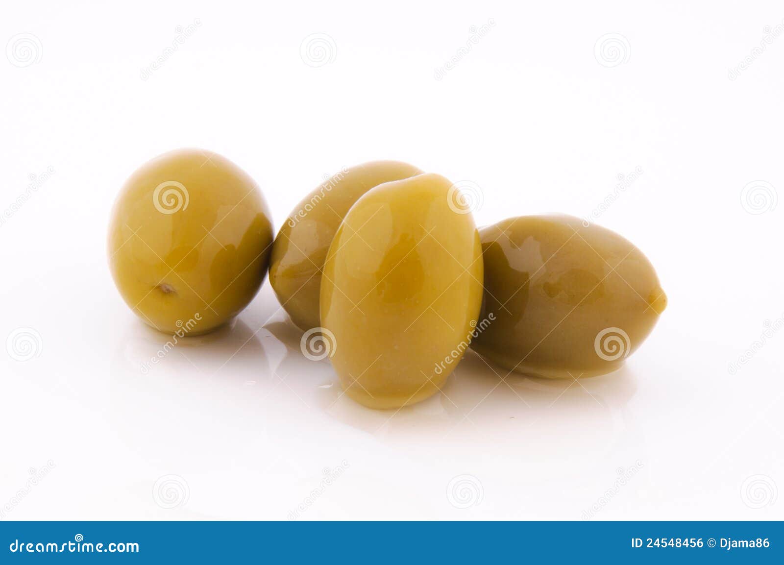 Olives isolated stock photo. Image of food, greece, ingredient - 24548456