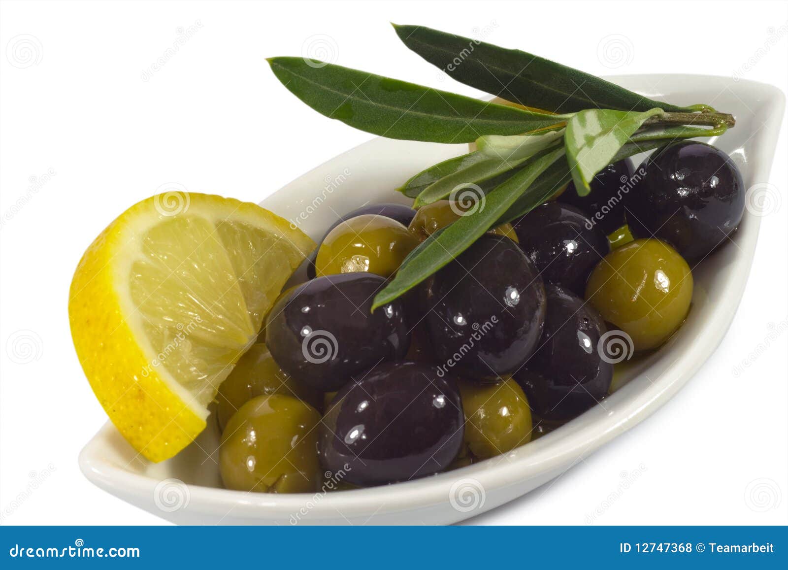 Olives with lemon stock photo. Image of extra, food, green - 12747368