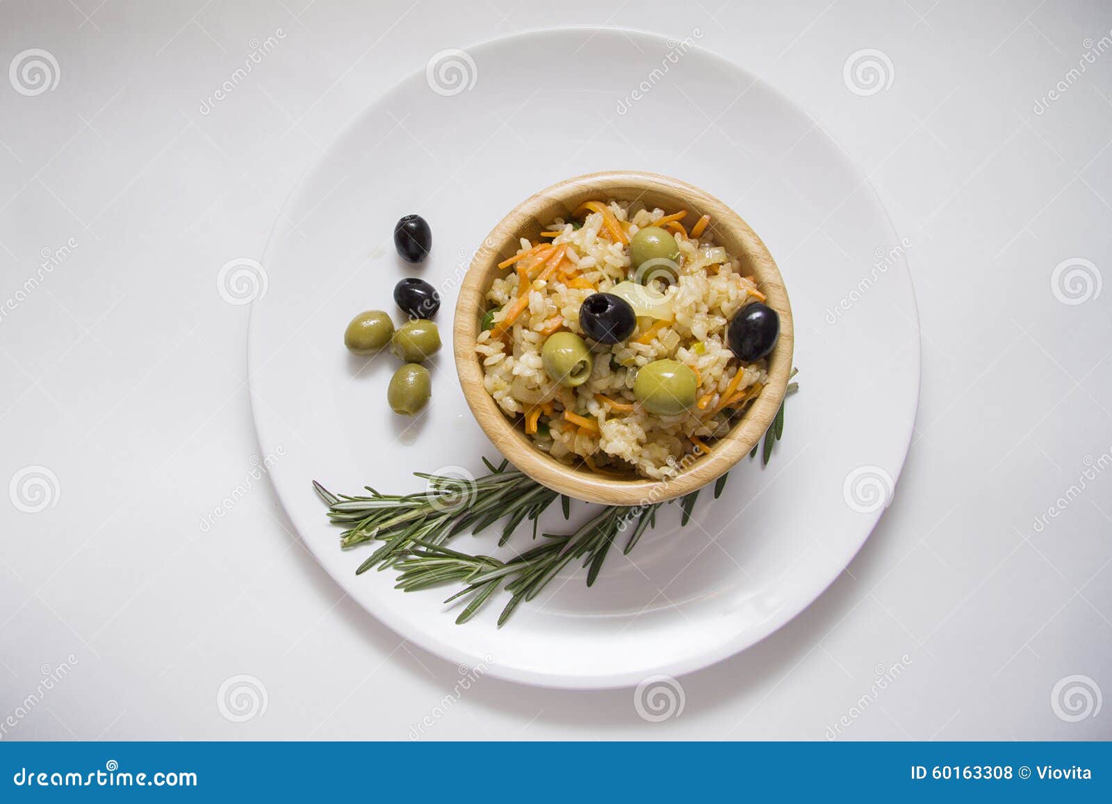 Olives and rice stock photo. Image of breakfast, basmati - 60163308