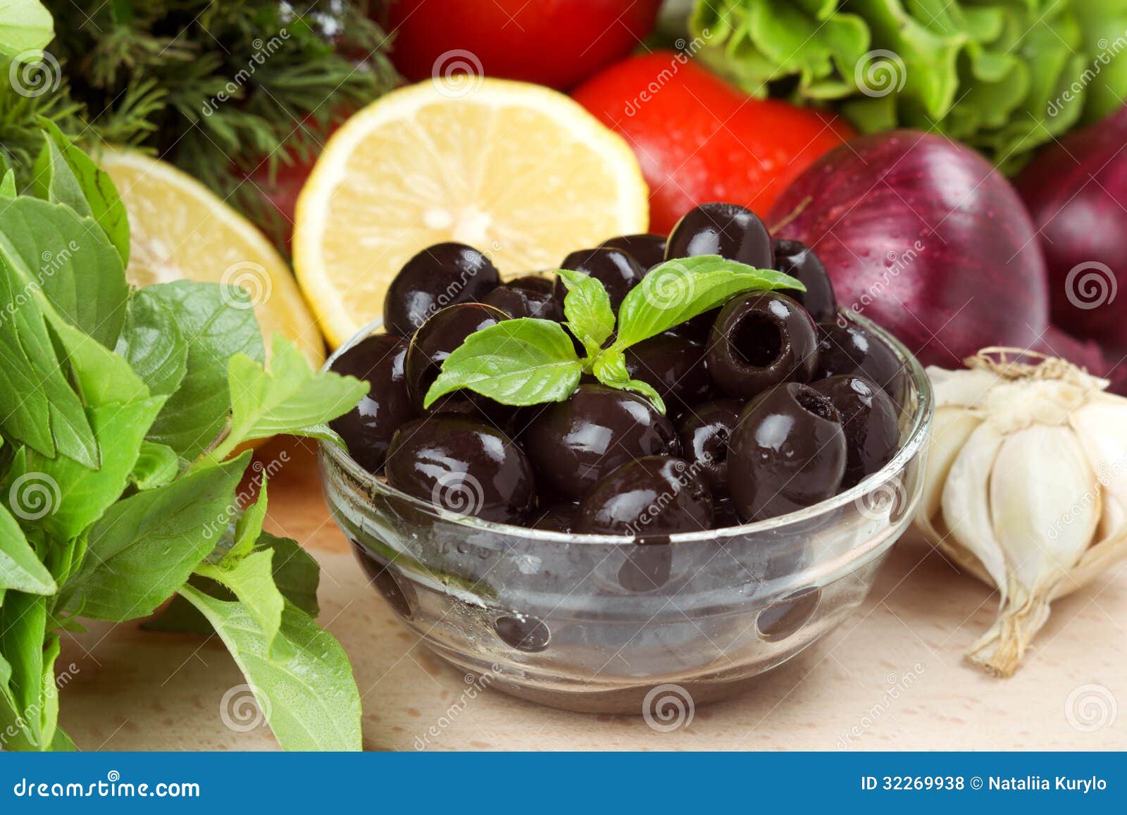 Olives and Vegetables stock photo. Image of glass, healthy - 32269938