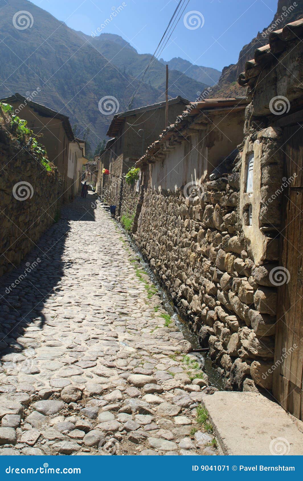 Ollantaytambo Old Inca Town Stock Image - Image of indian, picchu: 9041071