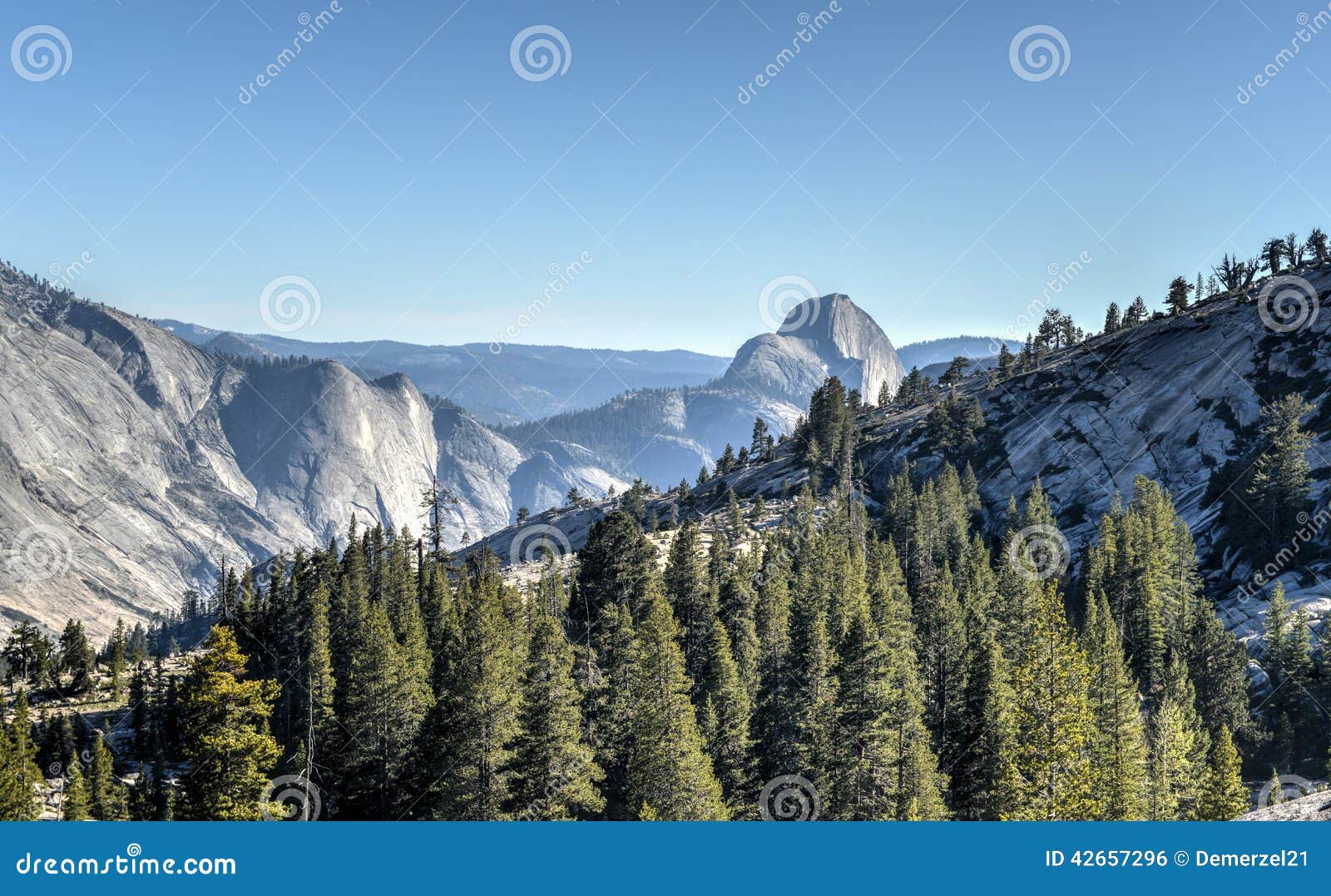 Olmsted Point, Yosemite National Park Stock Photo - Image of beauty ...