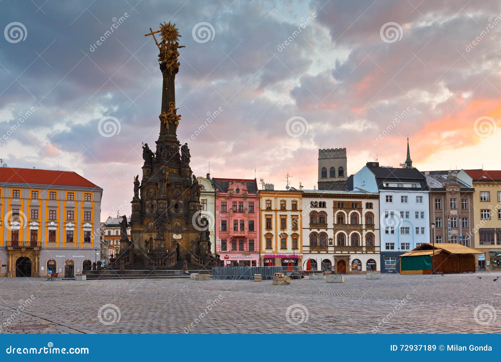 Olomouc, Czech Republic. editorial stock image. Image of heritage ...