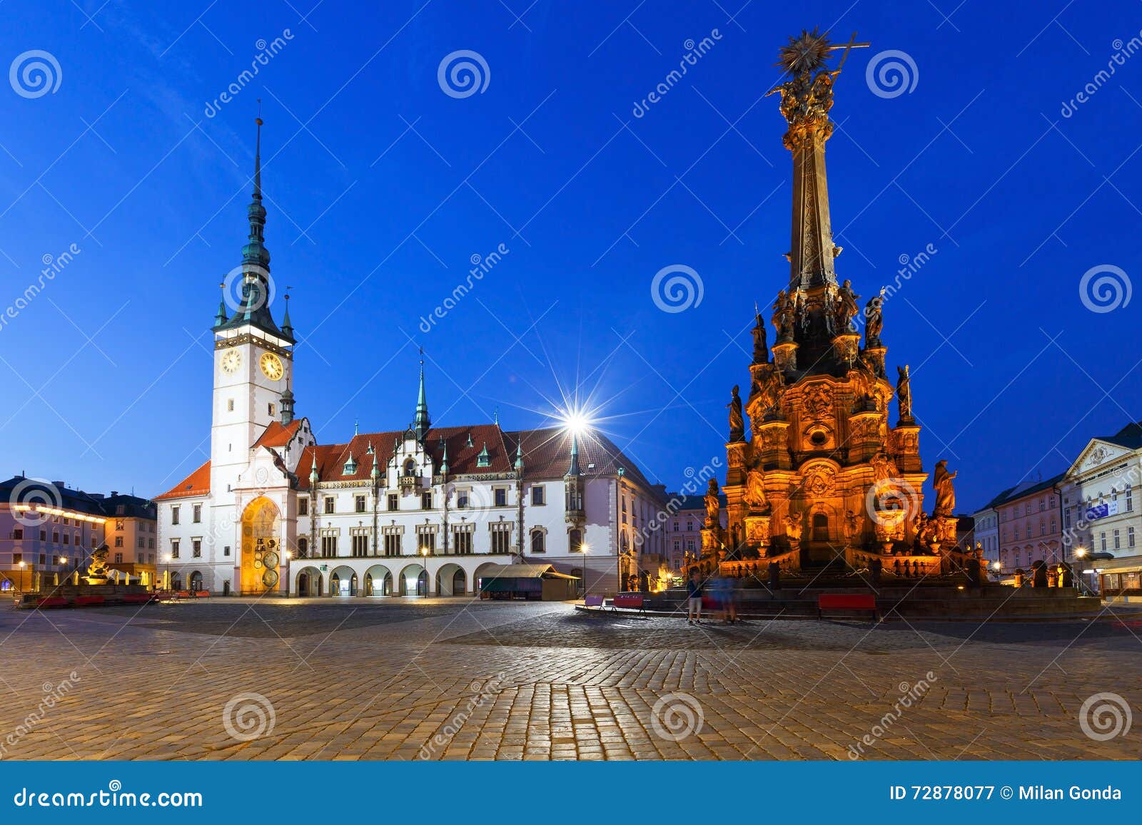 Olomouc, Czech Republic. editorial photography. Image of trinity - 72878077