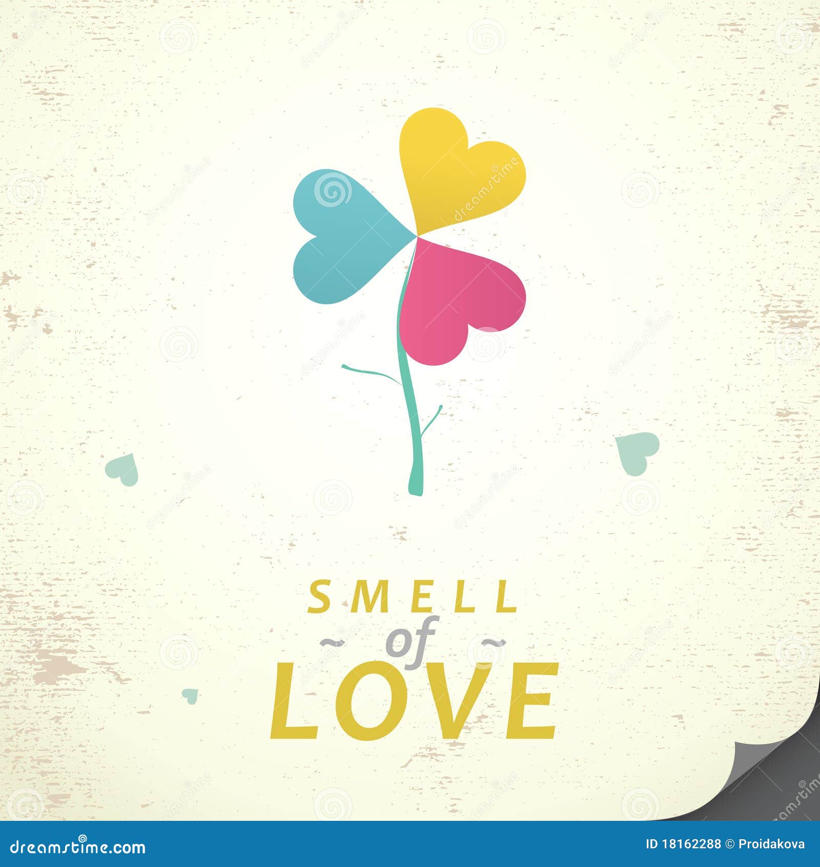 Olor del amor ilustración del vector. Ilustración de concepto - 18162288