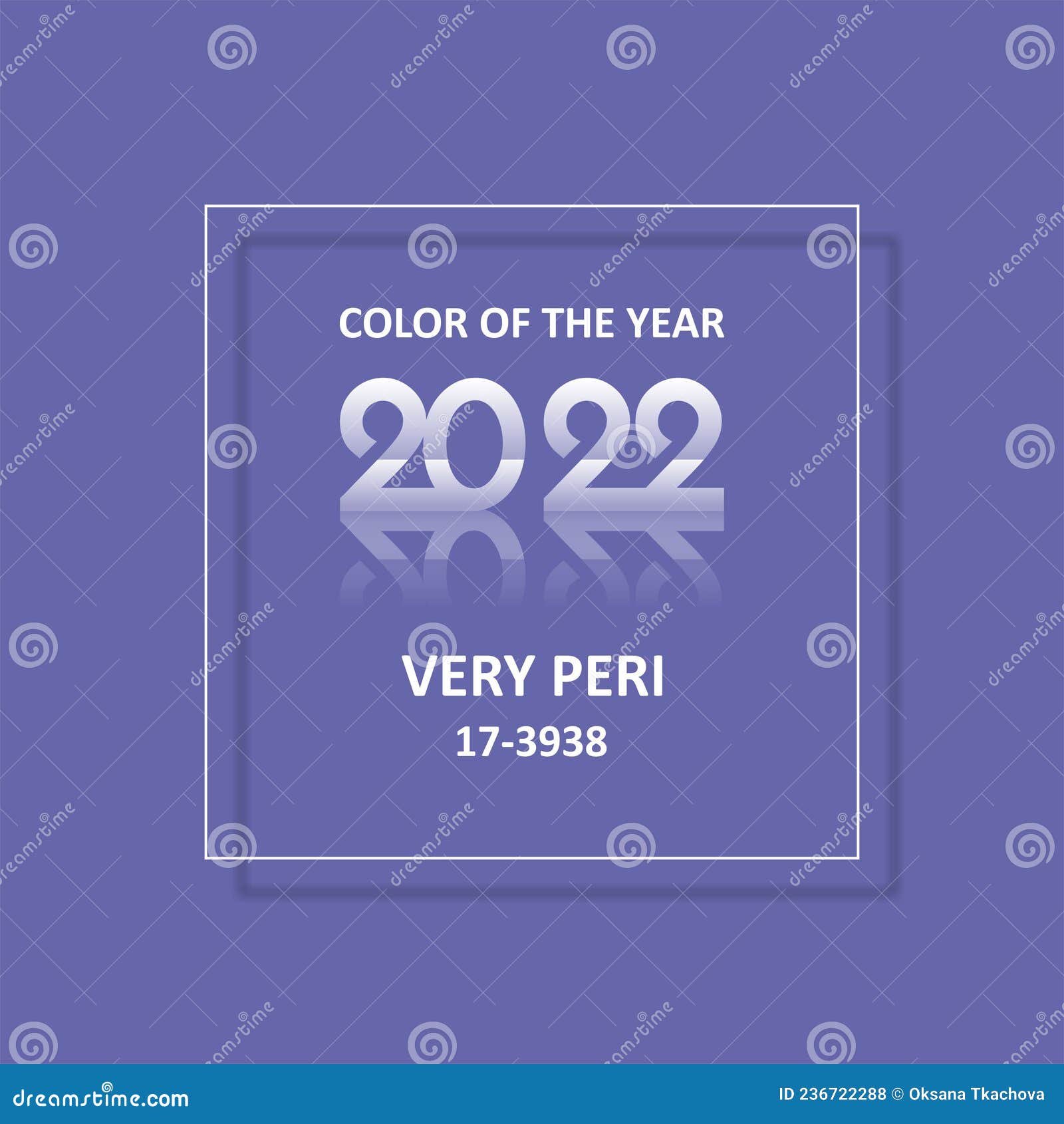 Very Peri Watercolor Abstract Background. New 2022 PANTONE Very Peri ...