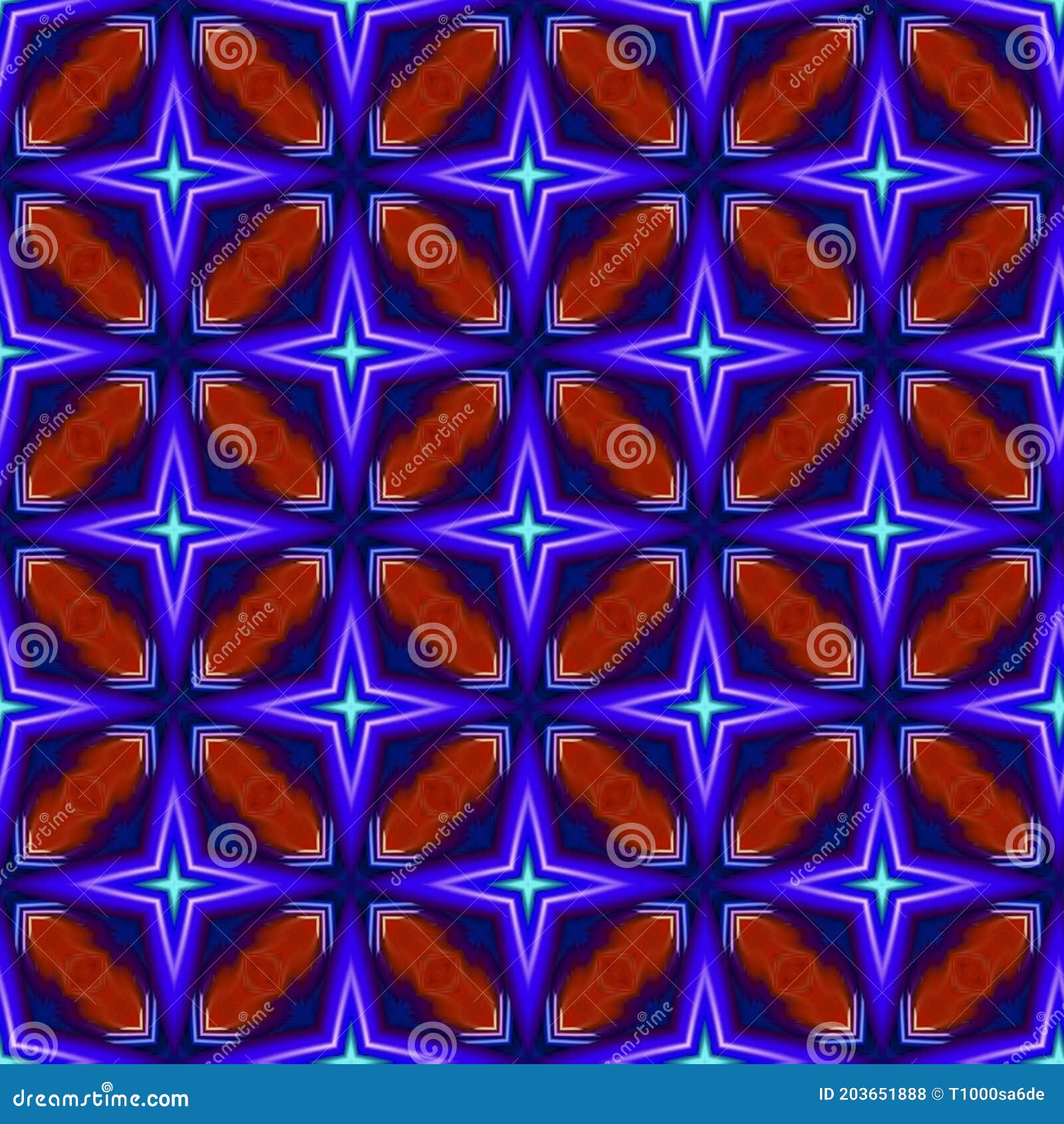 Olorful Symmetrical Repeating Patterns for Textiles, Ceramic Tiles ...