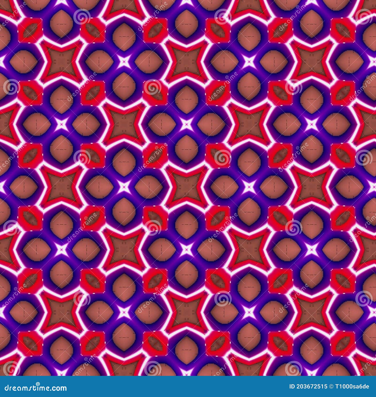 Olorful Symmetrical Repeating Patterns for Textiles, Ceramic Tiles ...