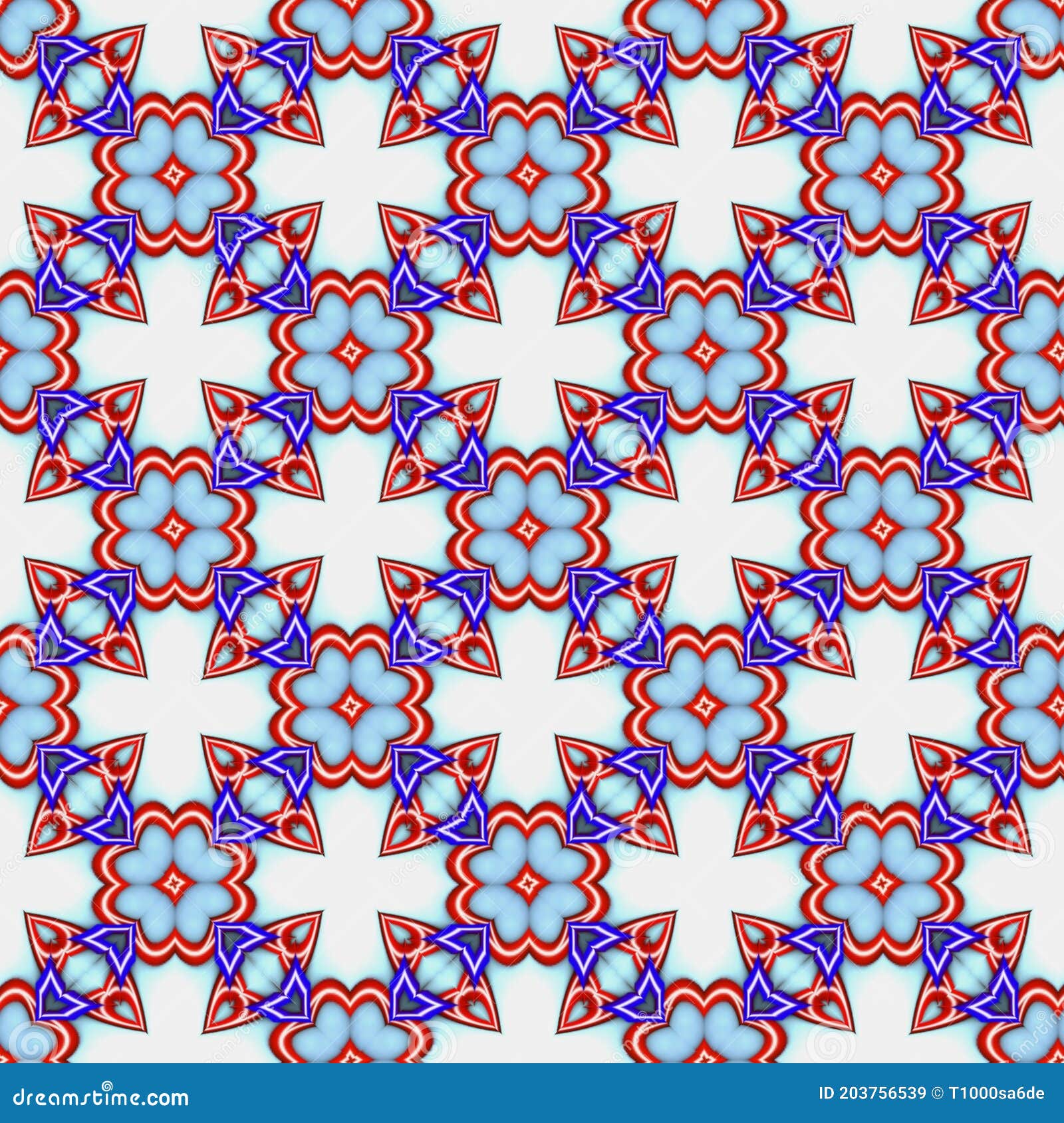 Olorful Symmetrical Repeating Patterns for Textiles, Ceramic Tiles ...