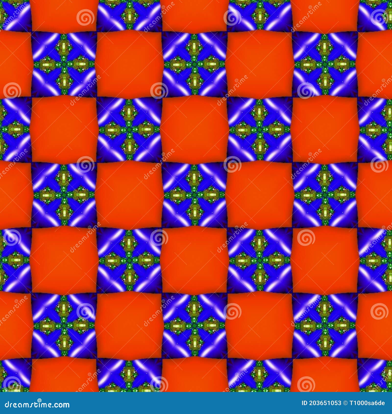 Olorful Symmetrical Repeating Patterns for Textiles, Ceramic Tiles ...