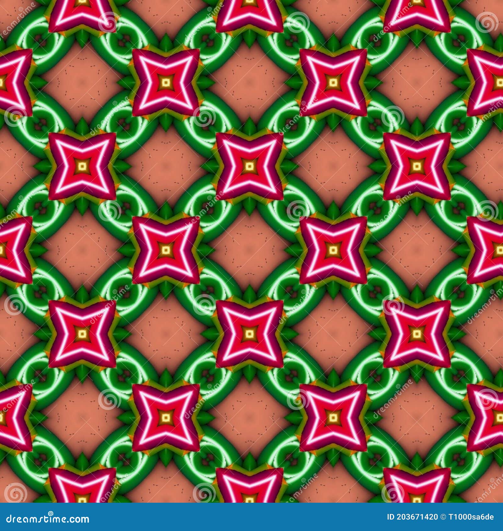 Olorful Symmetrical Repeating Patterns for Textiles, Ceramic Tiles ...