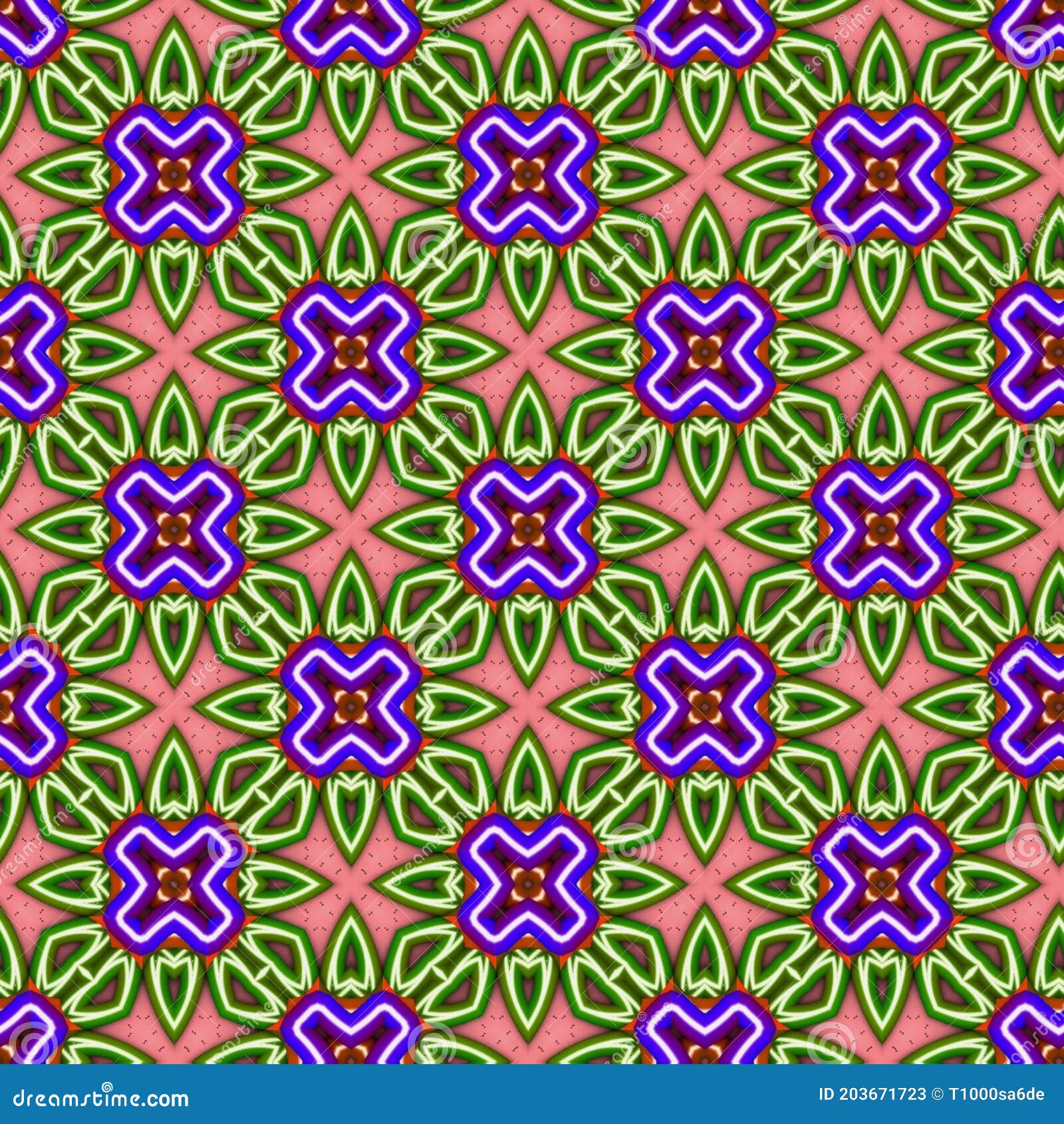 Olorful Symmetrical Repeating Patterns For Textiles, Ceramic Tiles ...