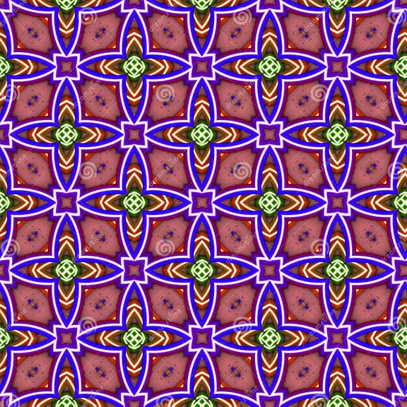 Olorful Symmetrical Repeating Patterns for Textiles, Ceramic Tiles ...
