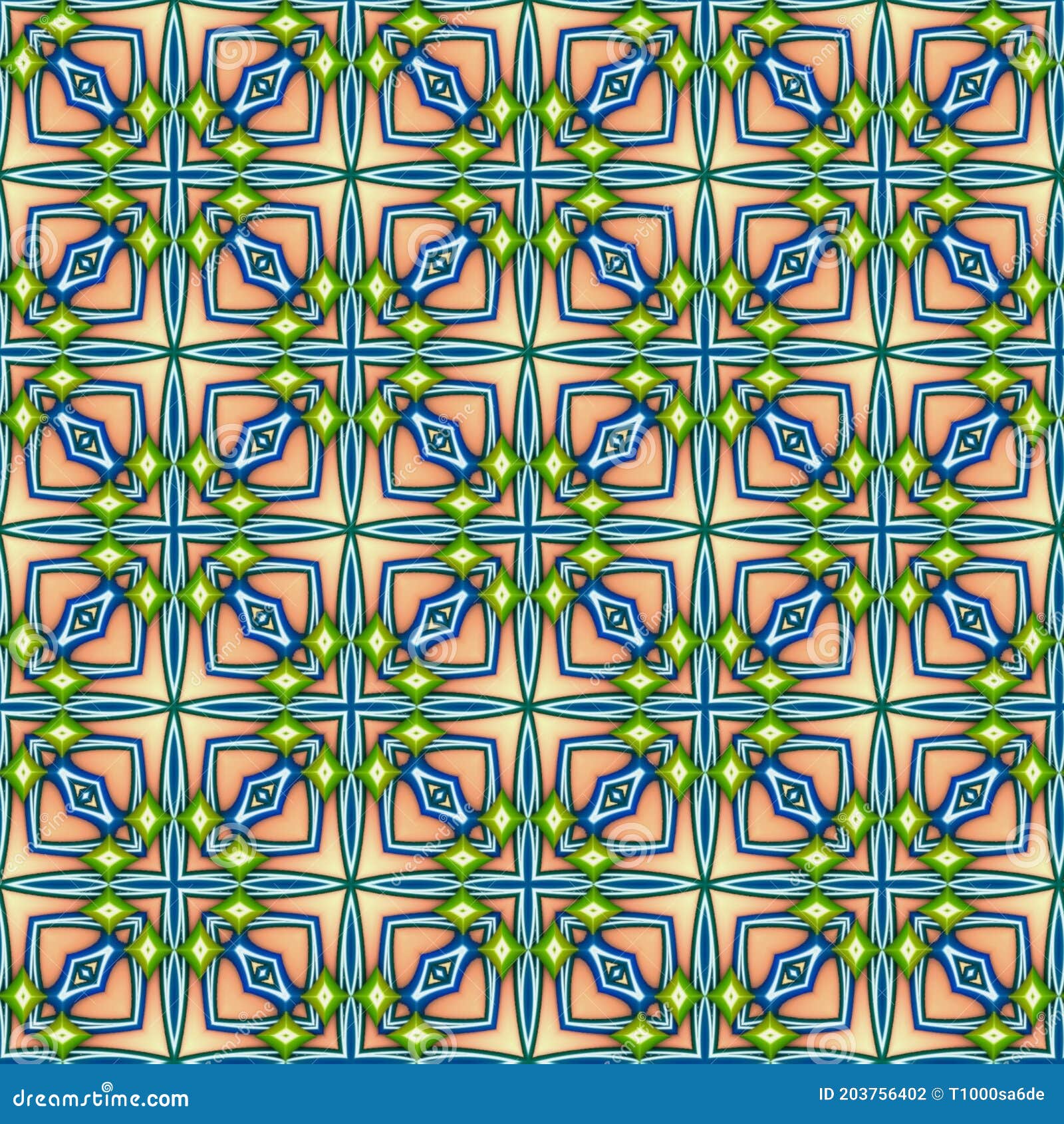 Olorful Symmetrical Repeating Patterns For Textiles, Ceramic Tiles ...