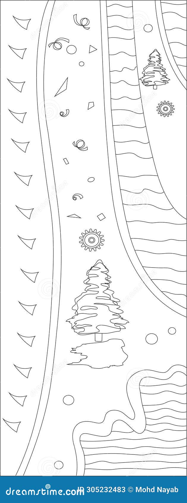 Oloring Book Abstract Line Art Coloring Book Abstract Line Art Hand ...