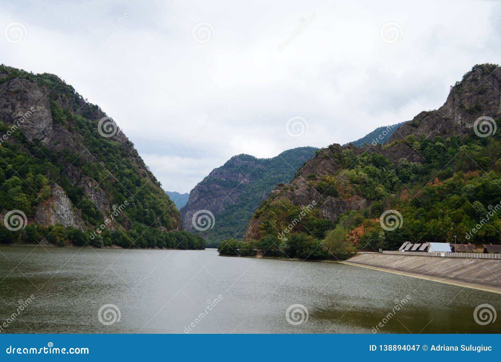 Olt river stock image. Image of landmark, calendar, romania - 138894047